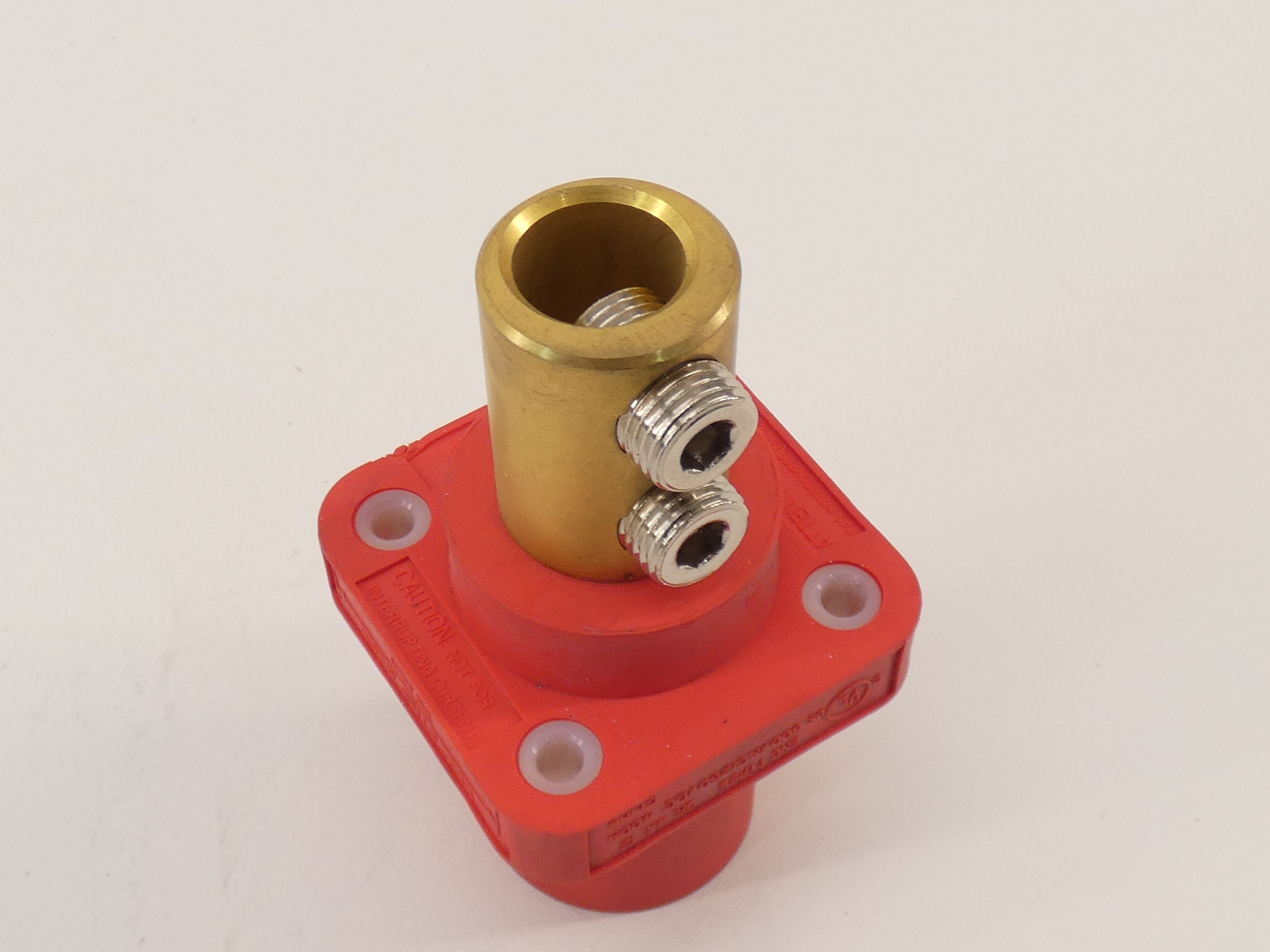 Hubbell Single Pole Red Male Receptacle 400A 600VAC/250VDC – GPM Surplus