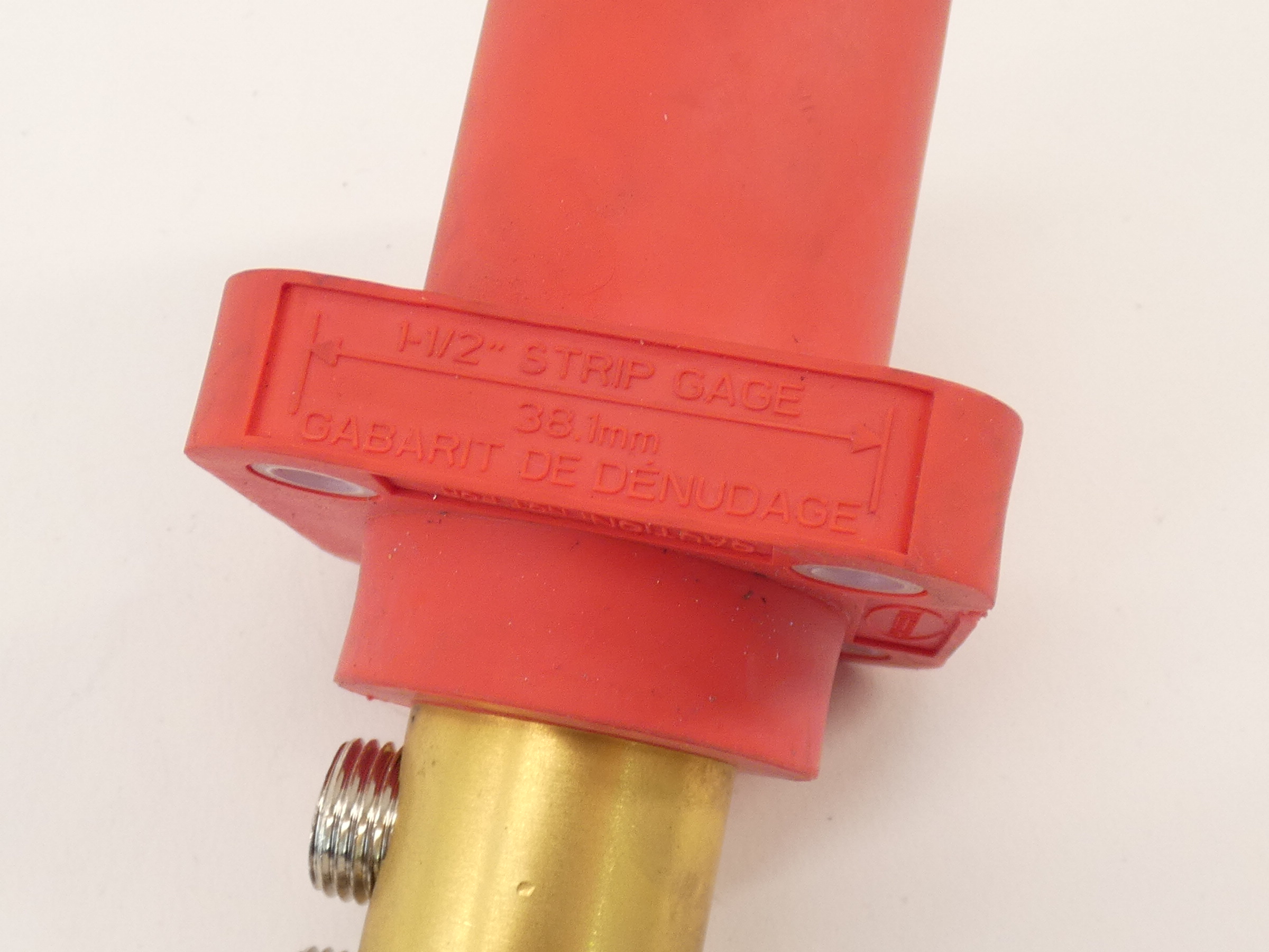Hubbell Single Pole Red Male Receptacle 400A 600VAC/250VDC – GPM Surplus