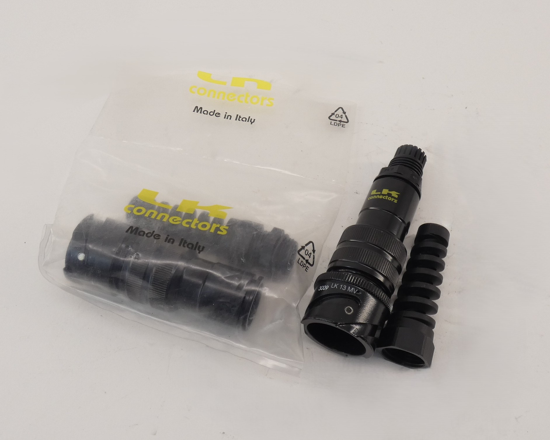 *Lot of 2* LK Connectors LK13MV 13-Pin Male Cable Mount Connector – GPM ...