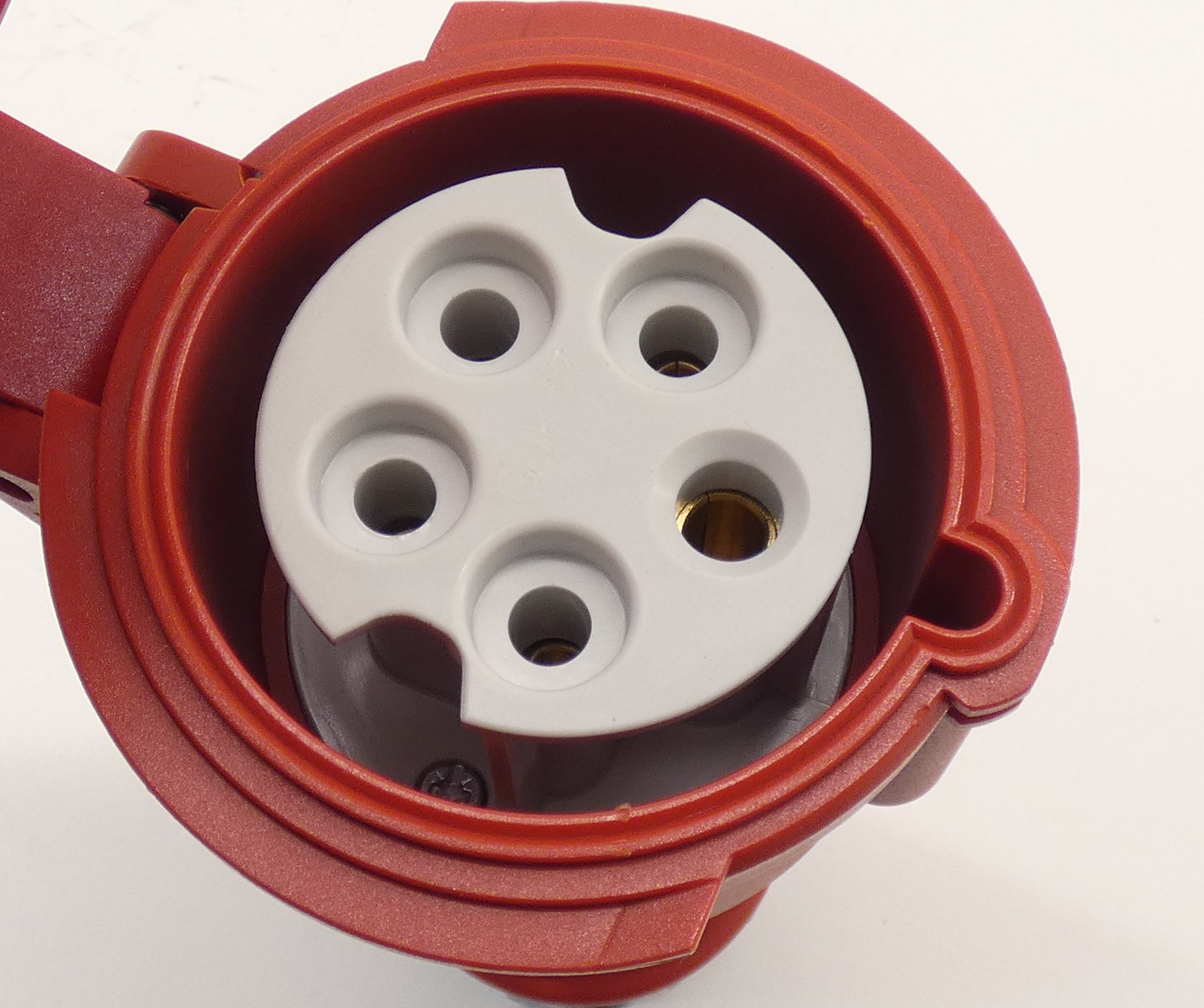 Mennekes D-57399 Pin and Sleeve Connector 32A-6h 200-415V IP44 3P+N+ ...