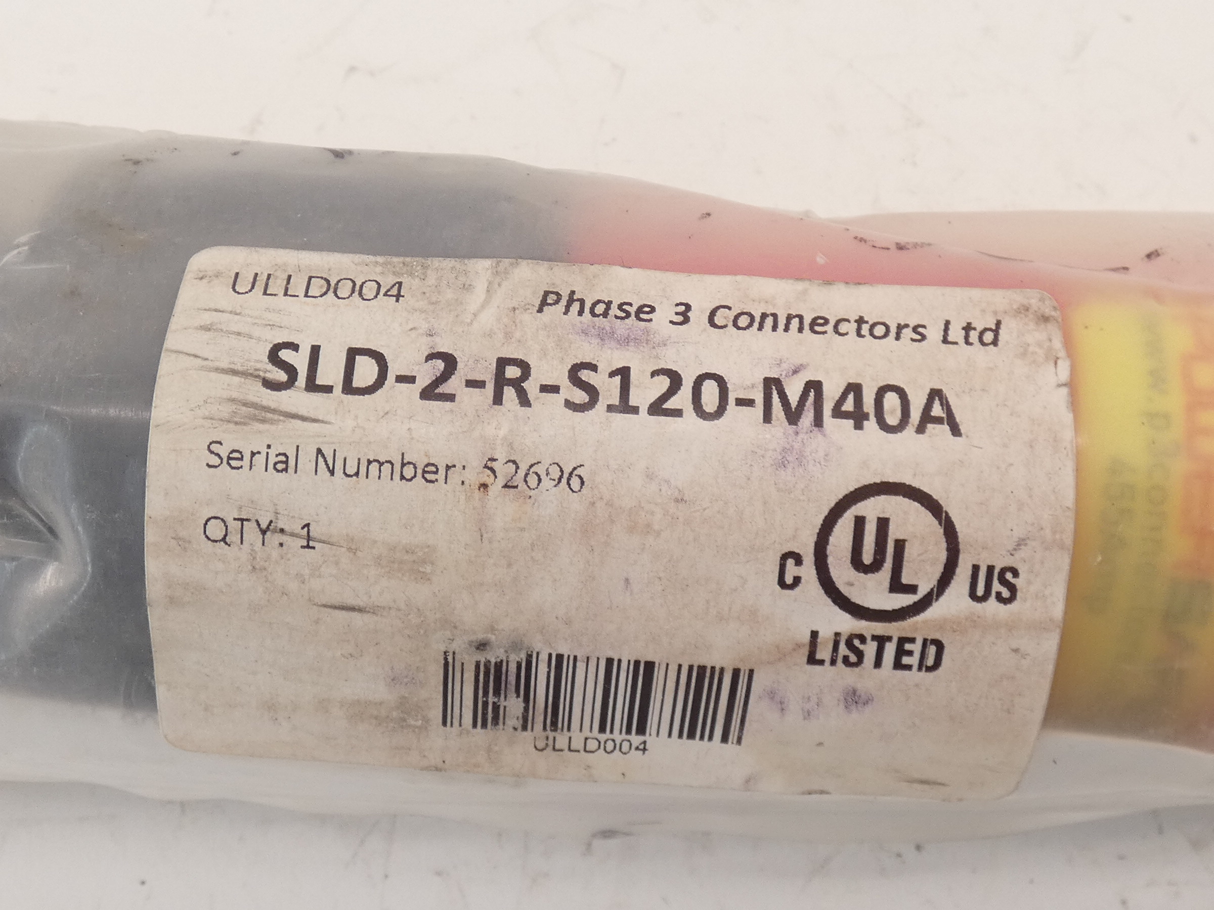 P3 Connectors SLD-2-R-S120-M40A Powersafe Connector Socket 455A 600VAC ...