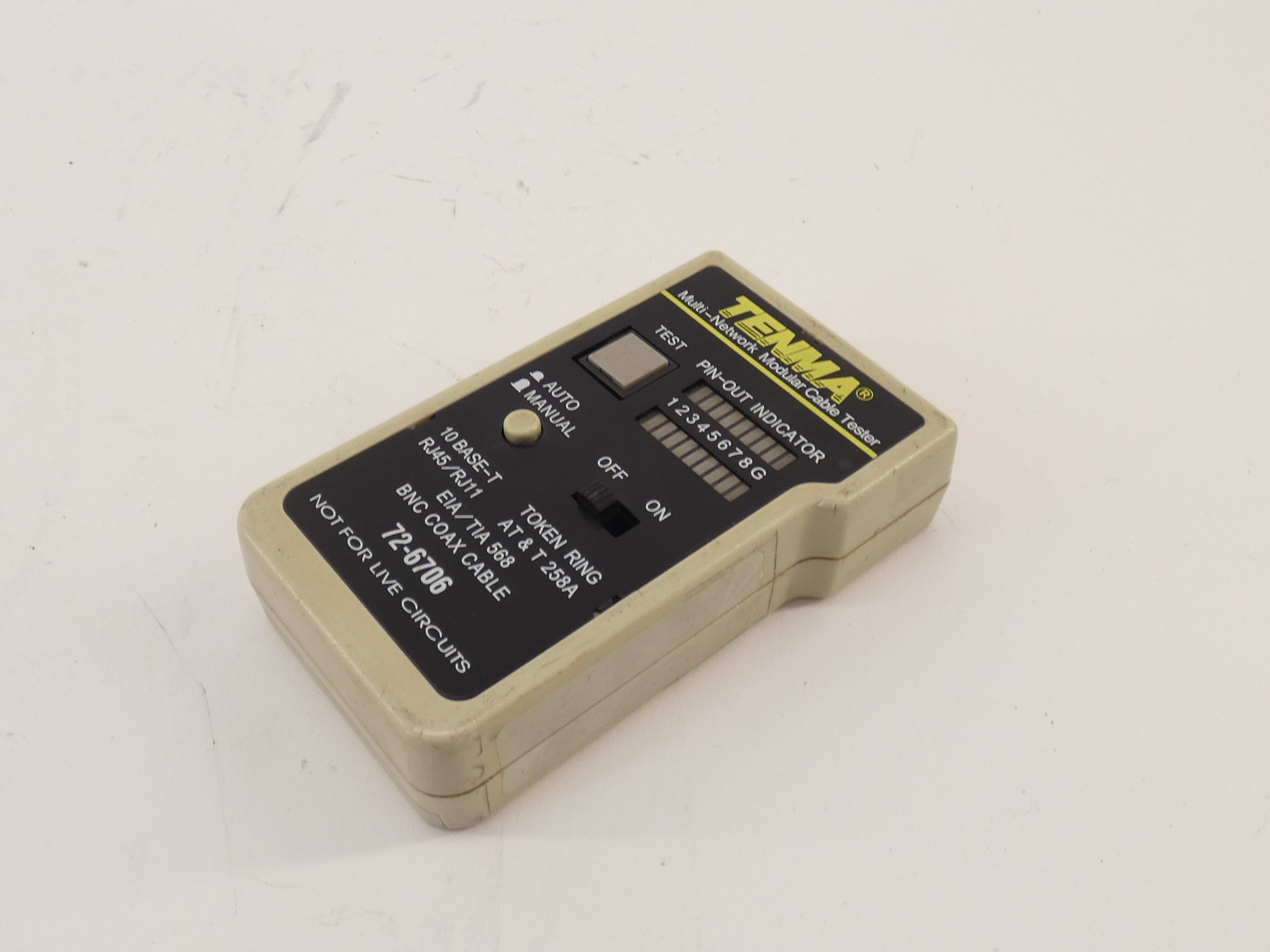 Tenma 72-6706 Multi-Network Modular Cable Tester – GPM Surplus