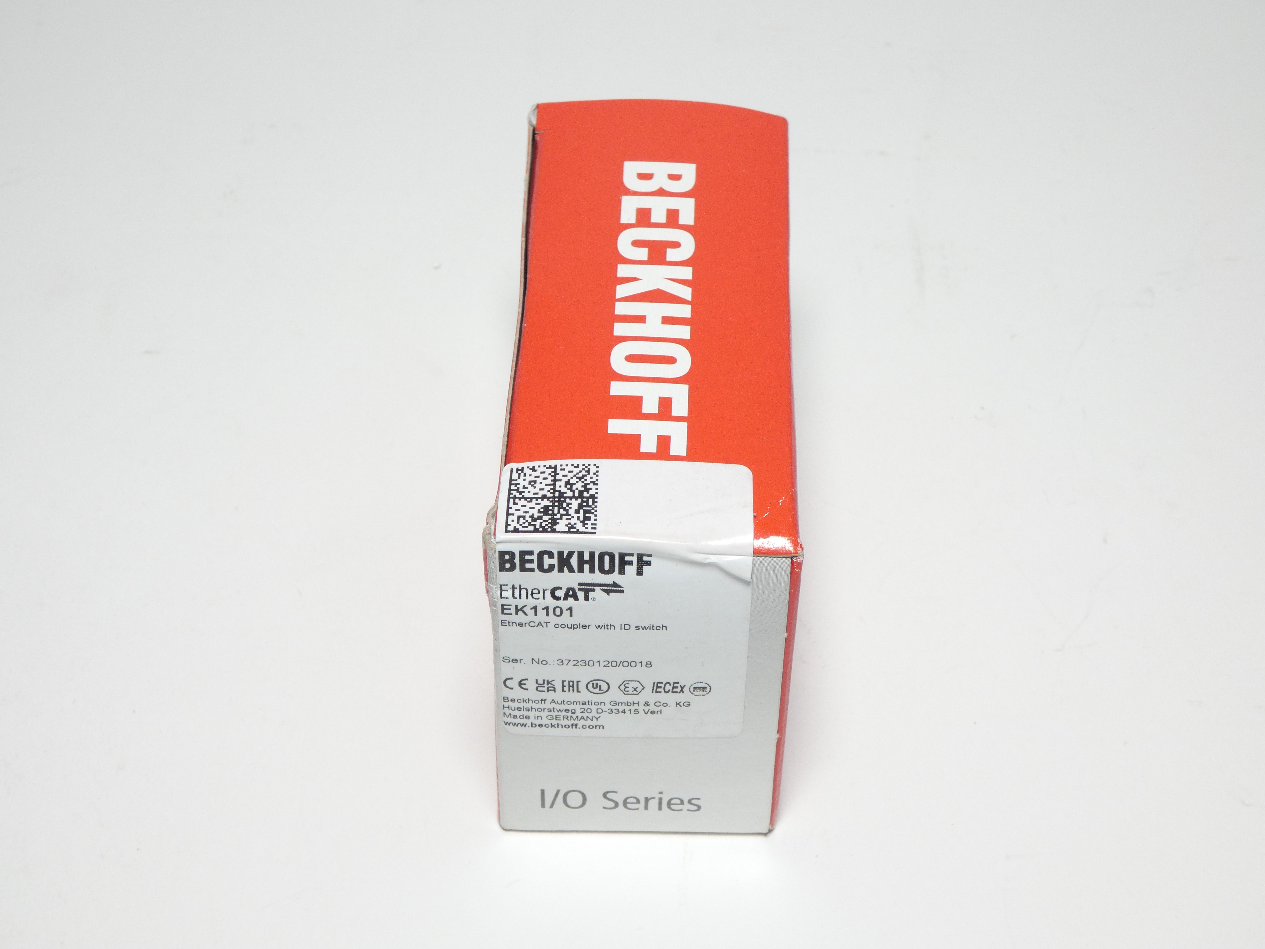 Beckhoff EK1101 EtherCAT Coupler w/ ID Switch – GPM Surplus