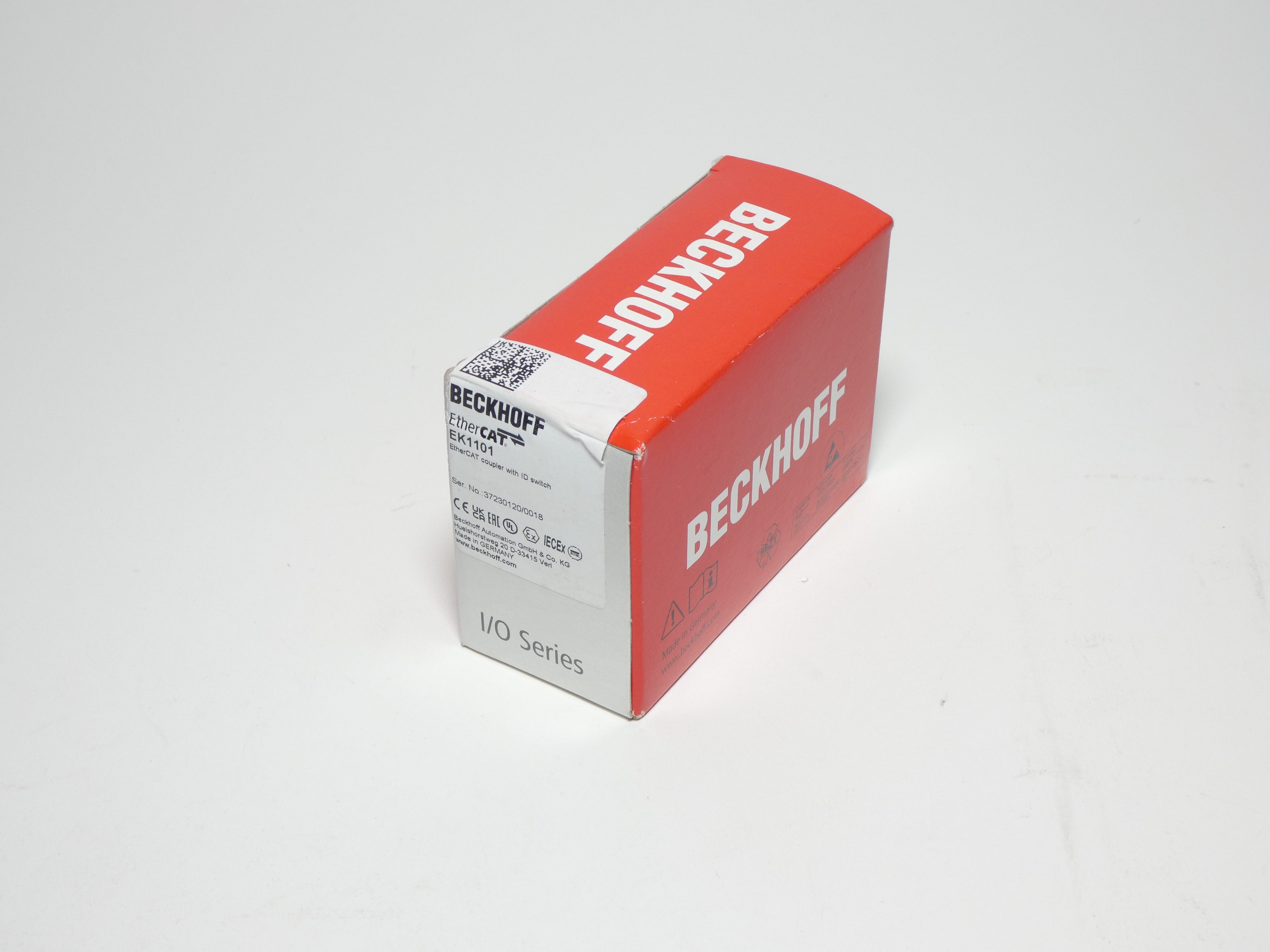 Beckhoff EK1101 EtherCAT Coupler w/ ID Switch – GPM Surplus