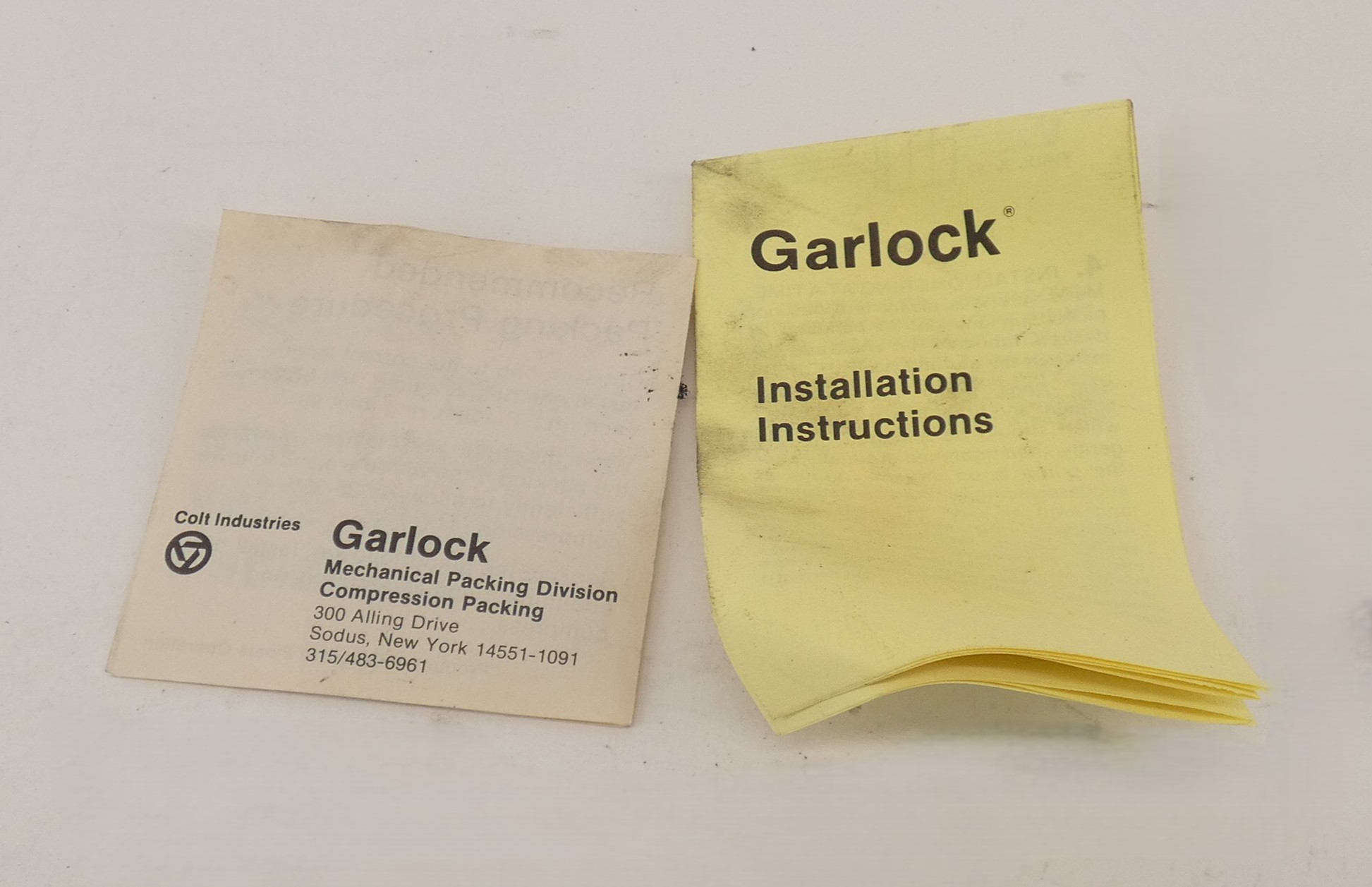 Garlock 41127-1008 127-AFP Compression Packing 1/8″ – GPM Surplus