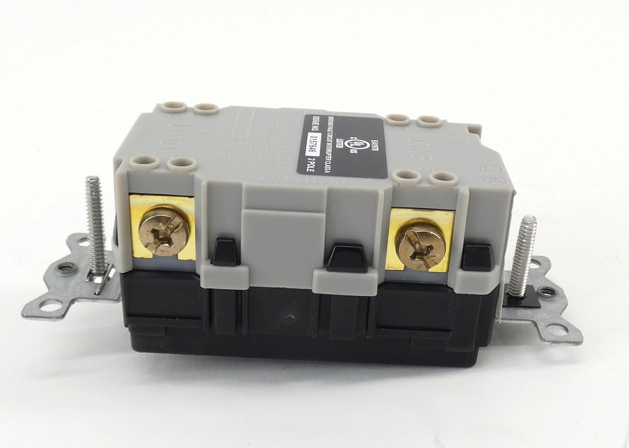Hubbell GFRWR15BLK GFCI Receptacle 15A 125VAC Black – GPM Surplus