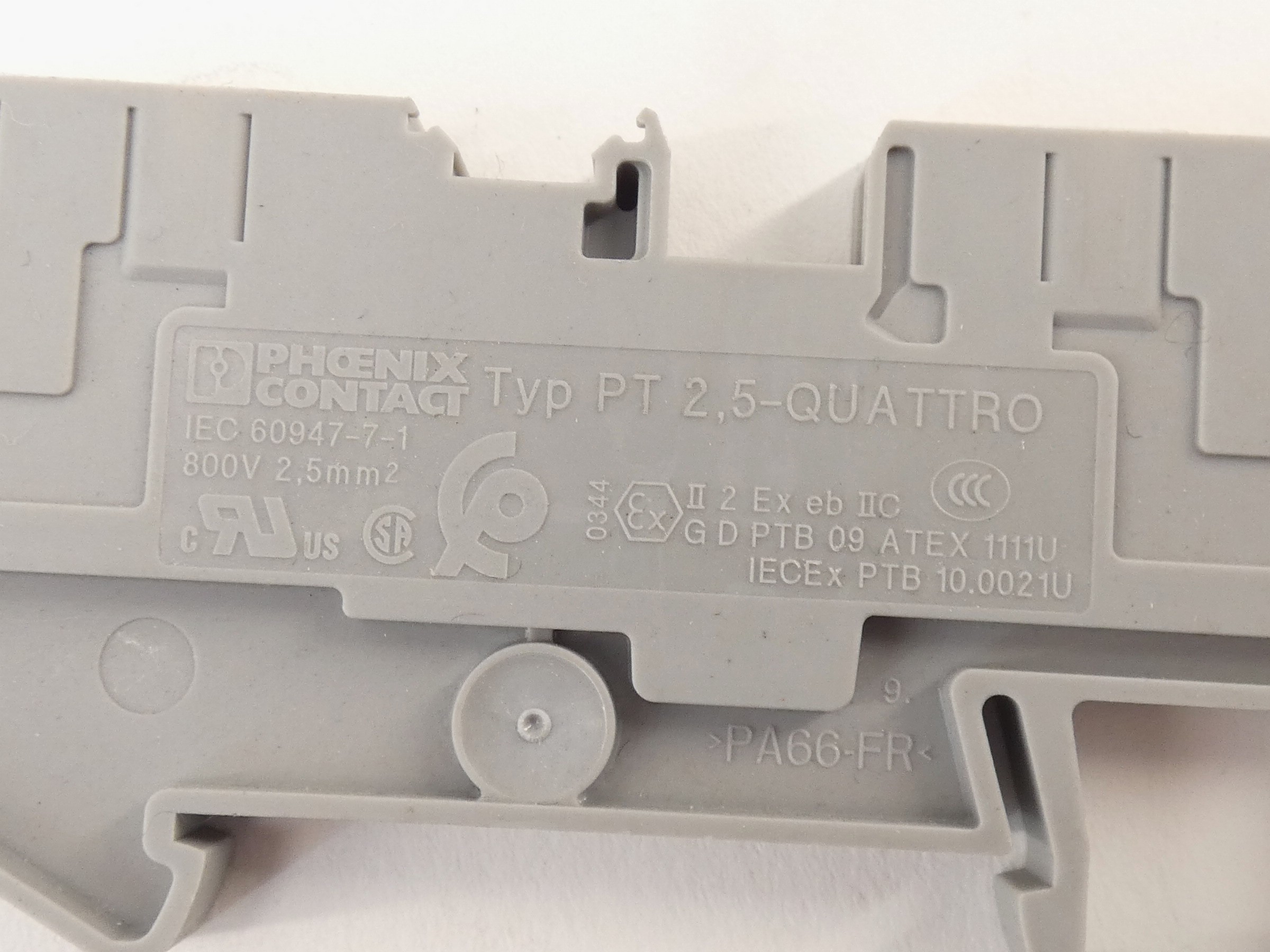 *Lot of 42* Phoenix Contact PT 2,5-QUATTRO Feed Through Terminal Block ...