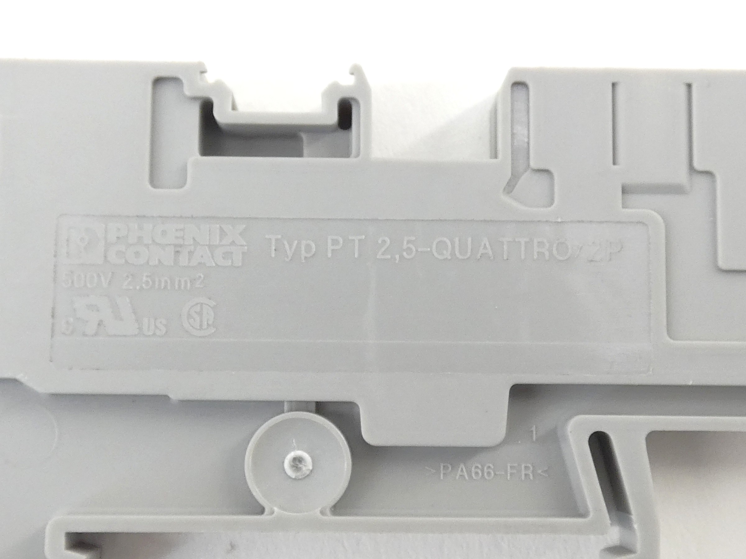 *Lot of 6* Phoenix Contact PT 2,5-QUATTRO/2P Feed Through Terminal ...