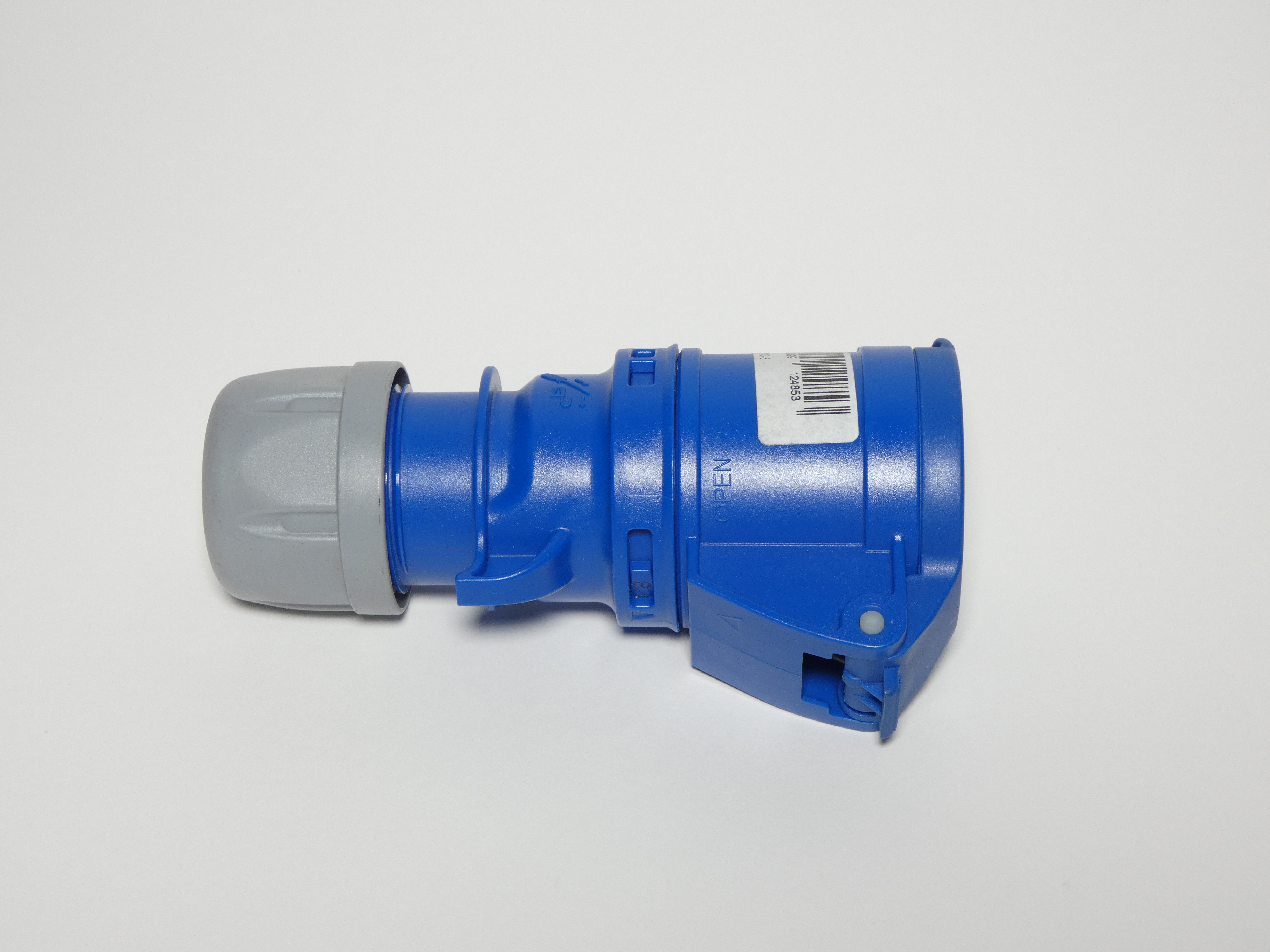 PCE 213 Pin & Sleeve Connector Plug 16A-6h 200-250V IP44/54 – GPM Surplus