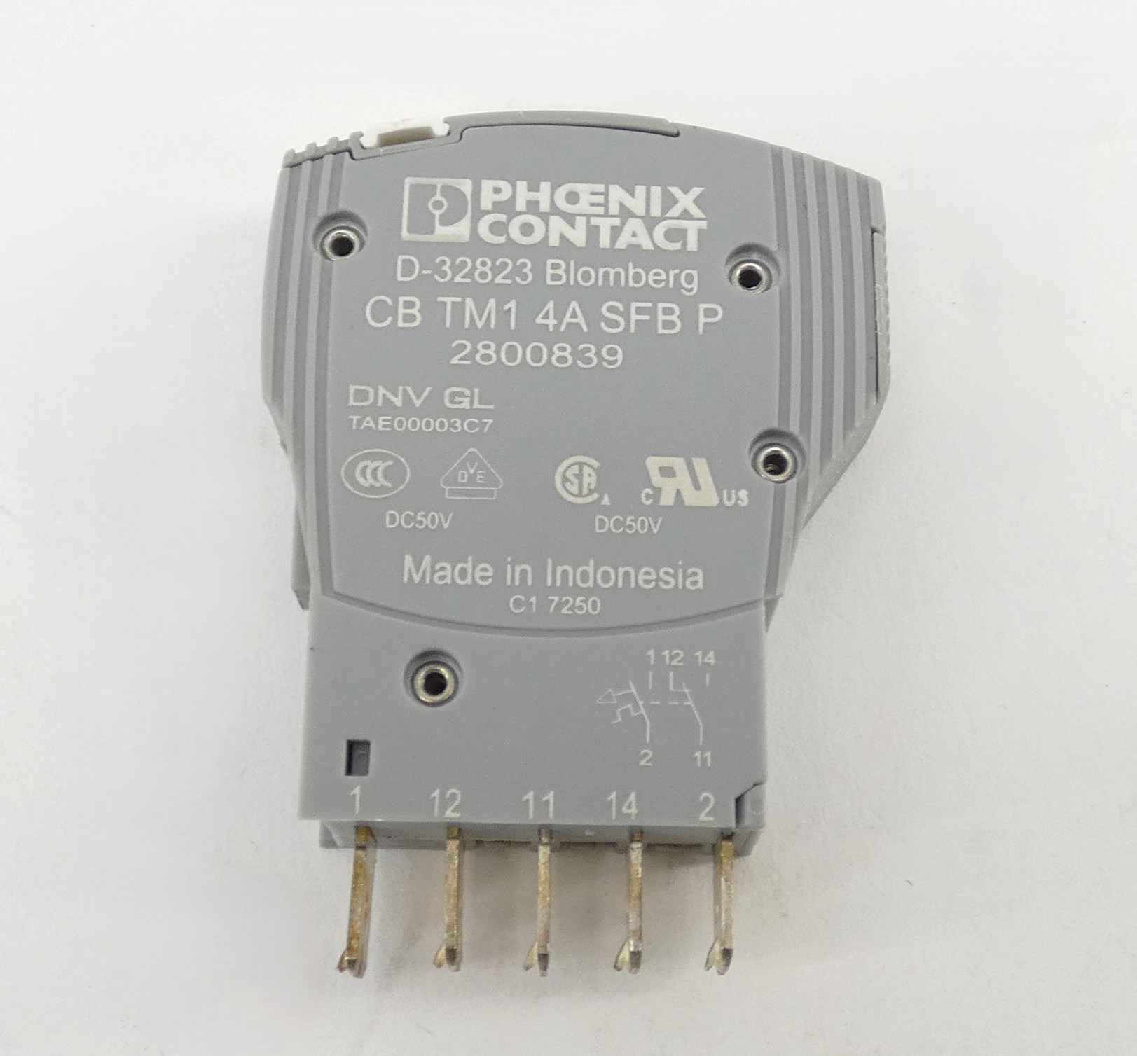 Siemens CB TM1 4A SFB P 2800839 Circuit Breaker 4A – GPM Surplus