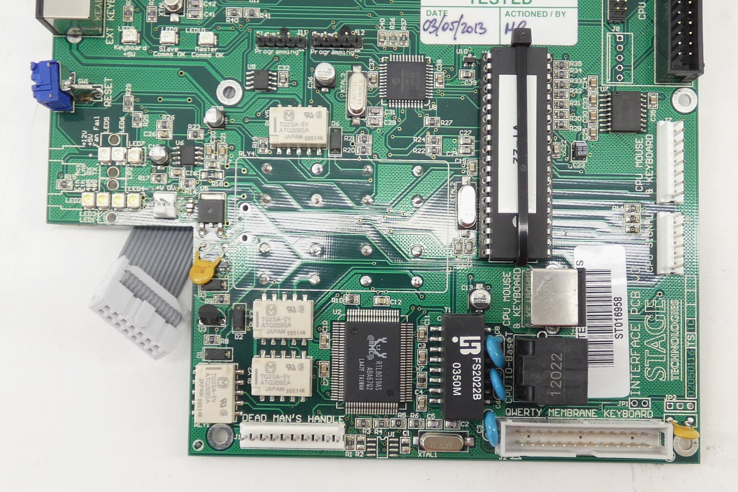 Stage Technologies Main Interface PCB – GPM Surplus