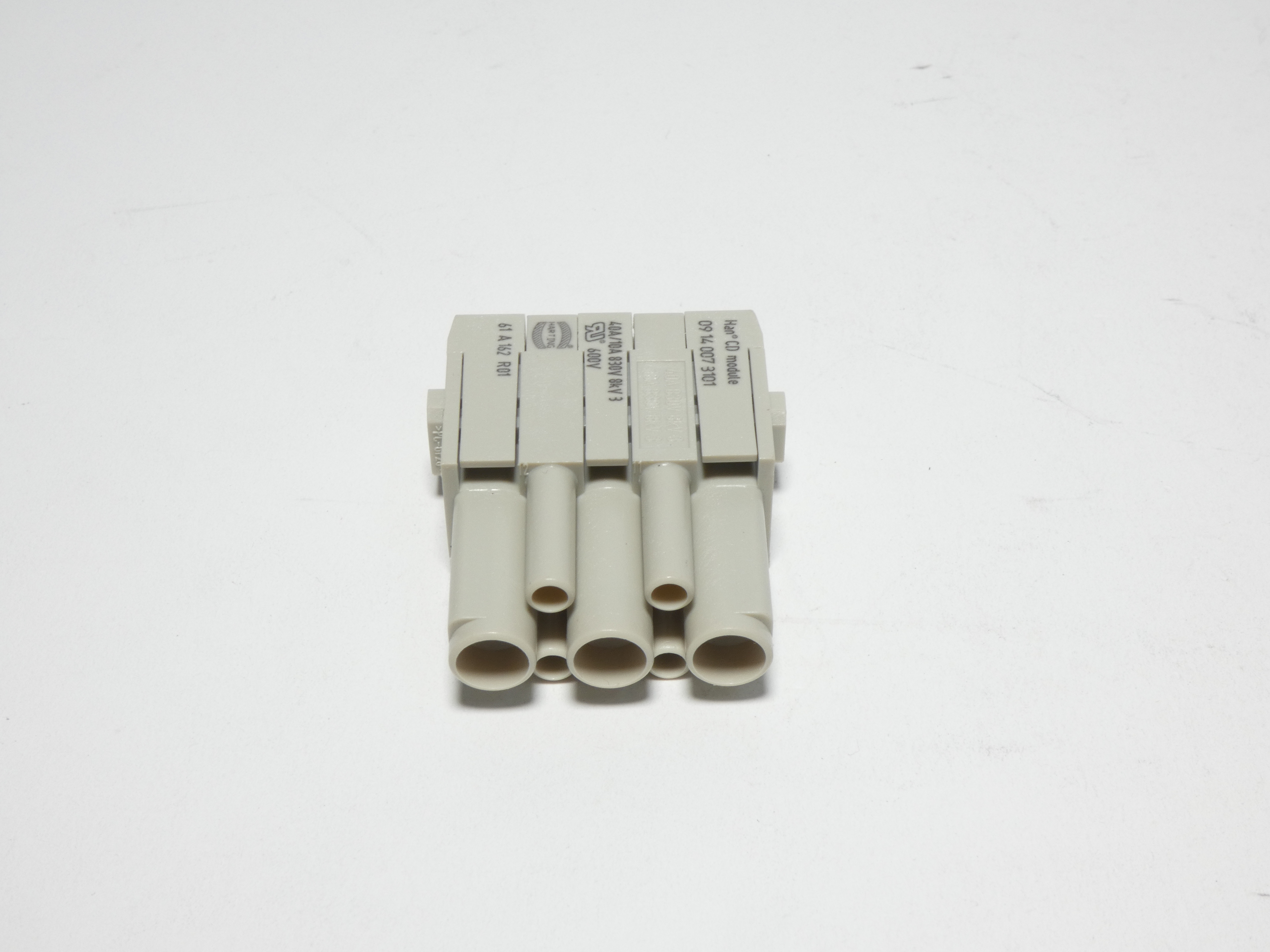*Lot of 2* Harting 09140073101 Han Modular Female Connector Insert ...