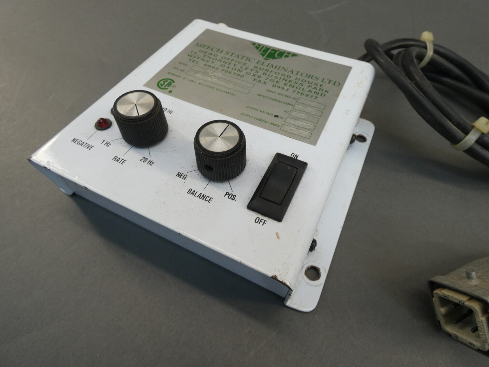 Meech 970 Static Eliminator, 130VAC, 50HZ – GPM Surplus