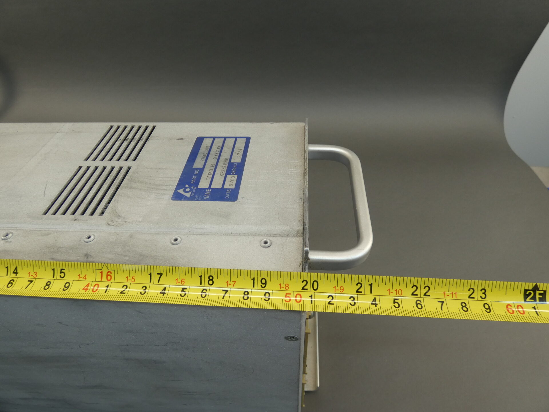 Tetra Pak 67600-501 TPIH 2000 Generator – GPM Surplus