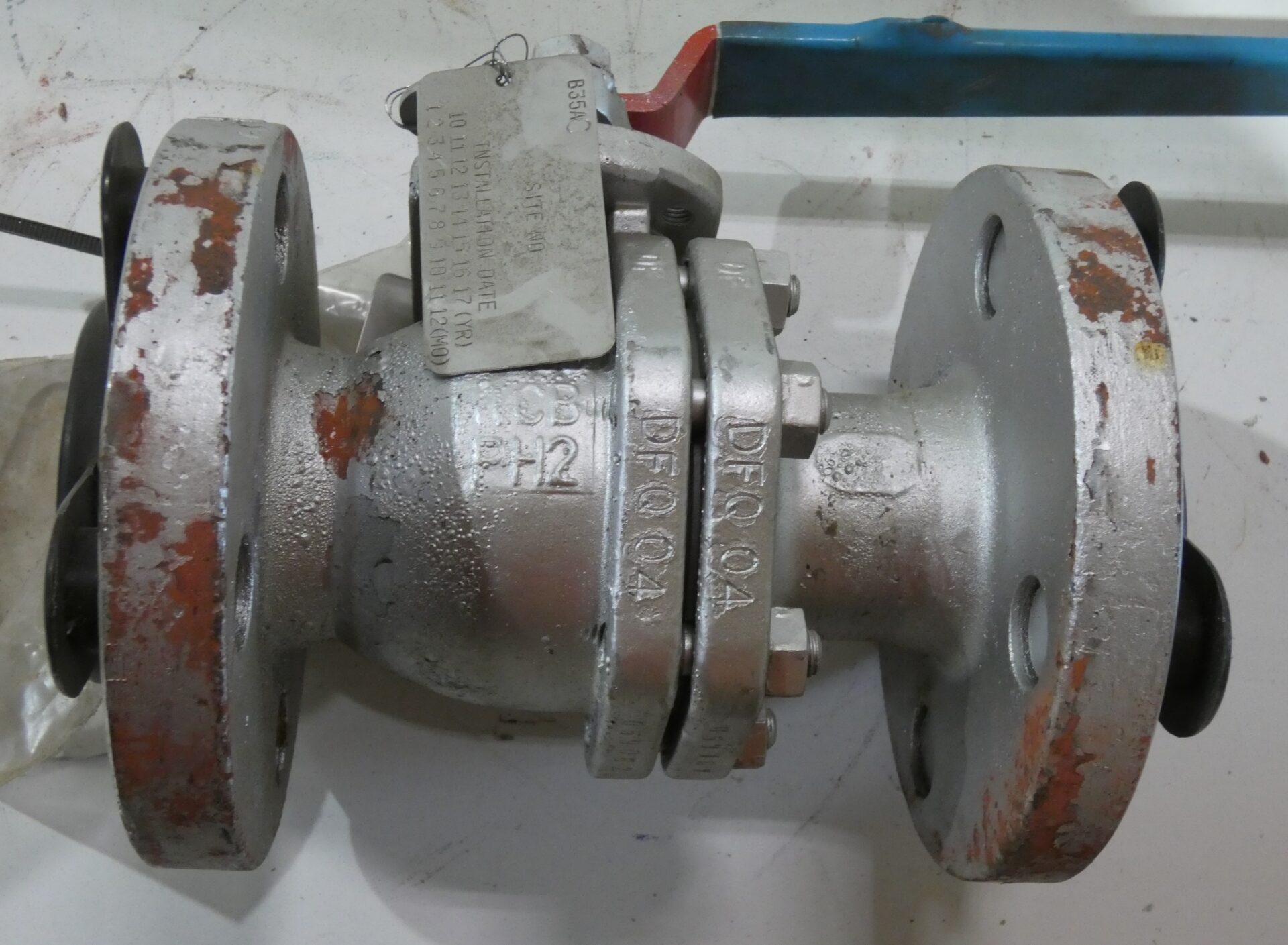 Tyco EB12/EB100 1-1/2″ Flanged Locking Ball Valve, 300 WCG – GPM Surplus