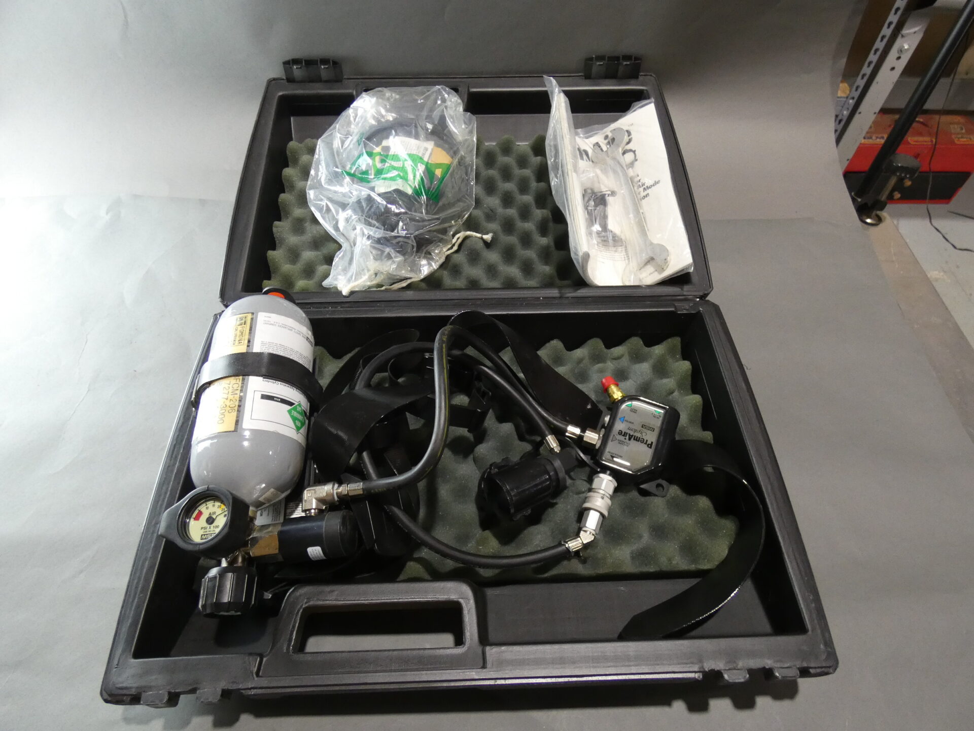 MSA PremAire Supplied-Air Respirator System w/ Case – GPM Surplus