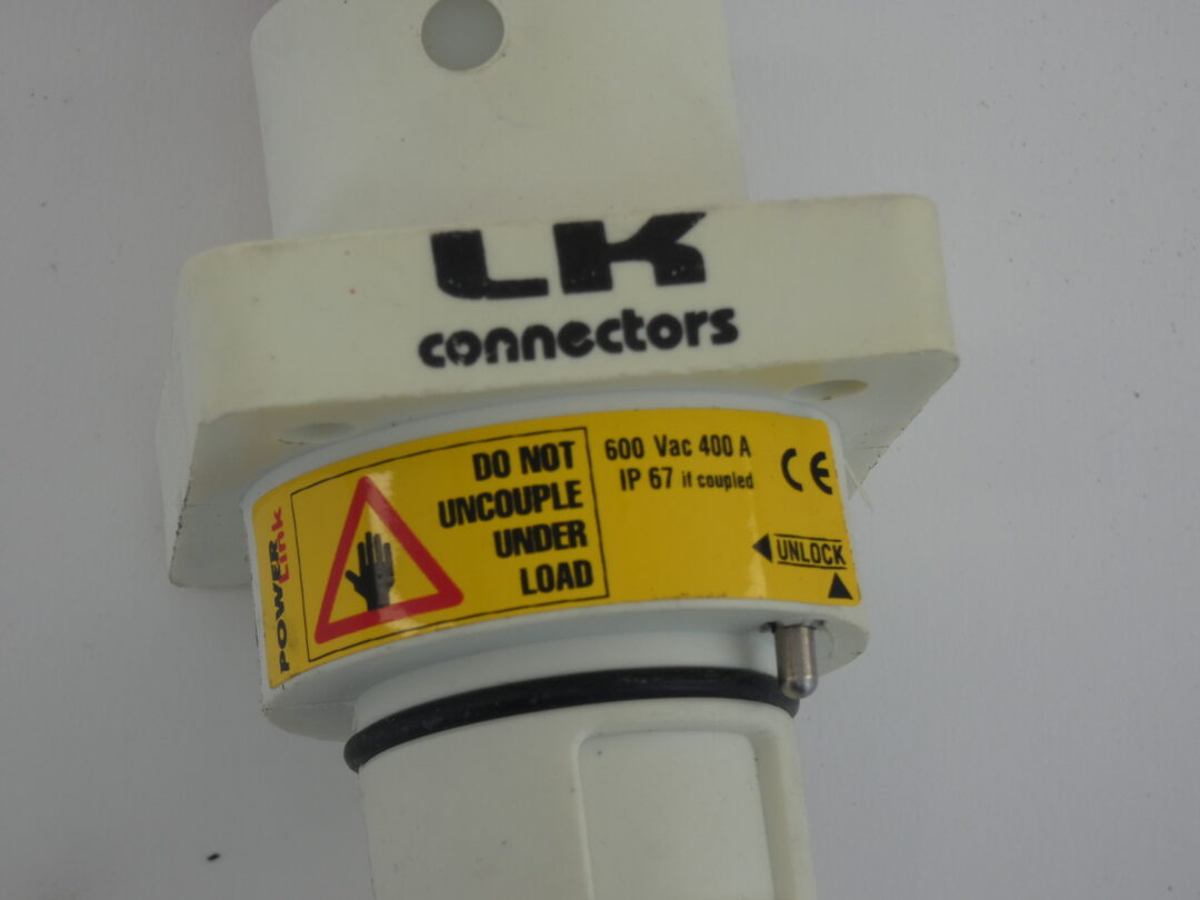 LK Connectors N White Power Link Connector, 600V, 400A – GPM Surplus