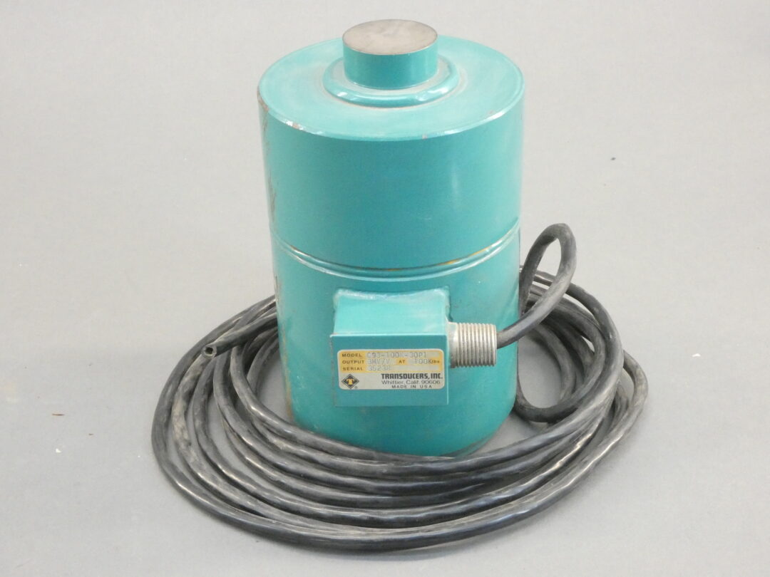 Transducers Inc C93-100K-30P1 Load Cell 3MV/V at 100K lbs – GPM Surplus