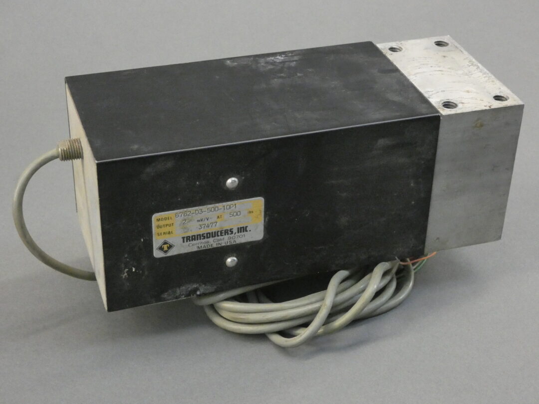 Transducers Inc 6762-D3-500-10P1 Load Cell 2mV @ 500lbs. – GPM Surplus