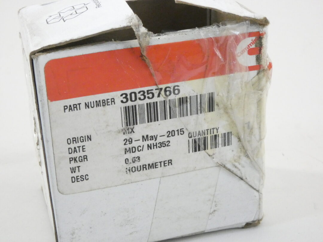 Cummins 3035766 Hour Meter – GPM Surplus