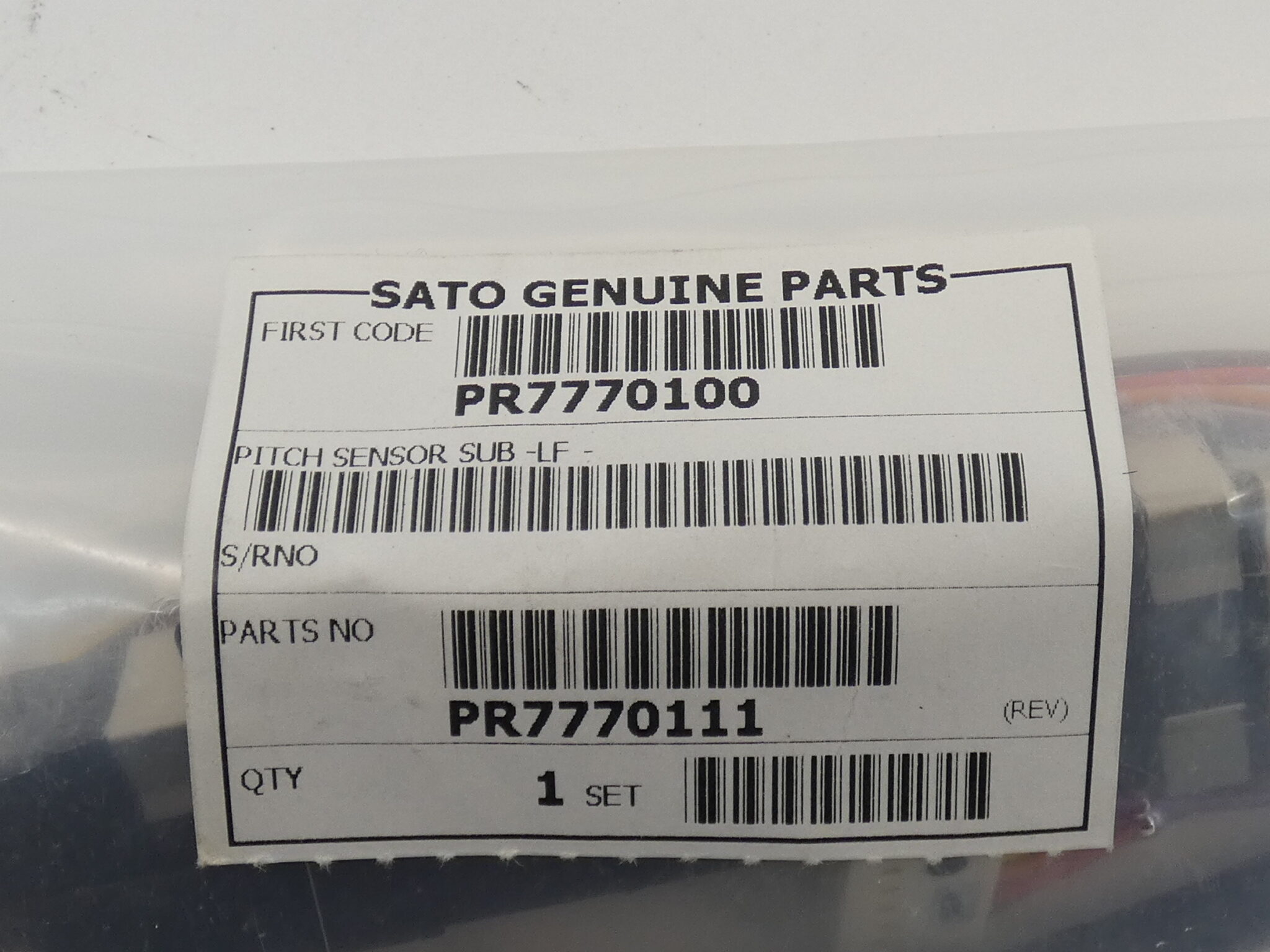 Sato PR7770100 Pitch Sensor Subassembly – GPM Surplus