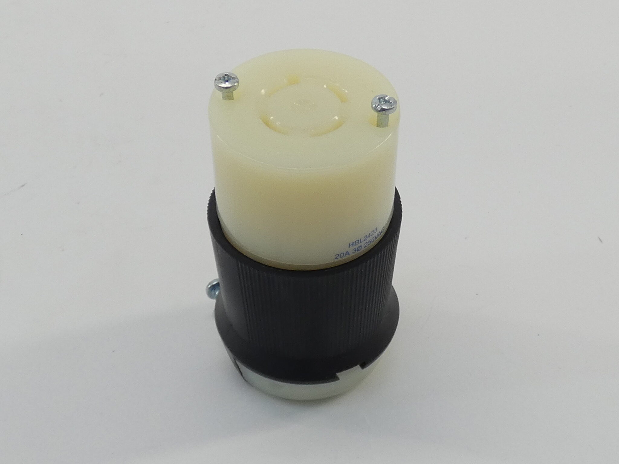 Hubbell HBL2423 Connector, 20A, 3PH, 250VAC, 3P, 4W – GPM Surplus