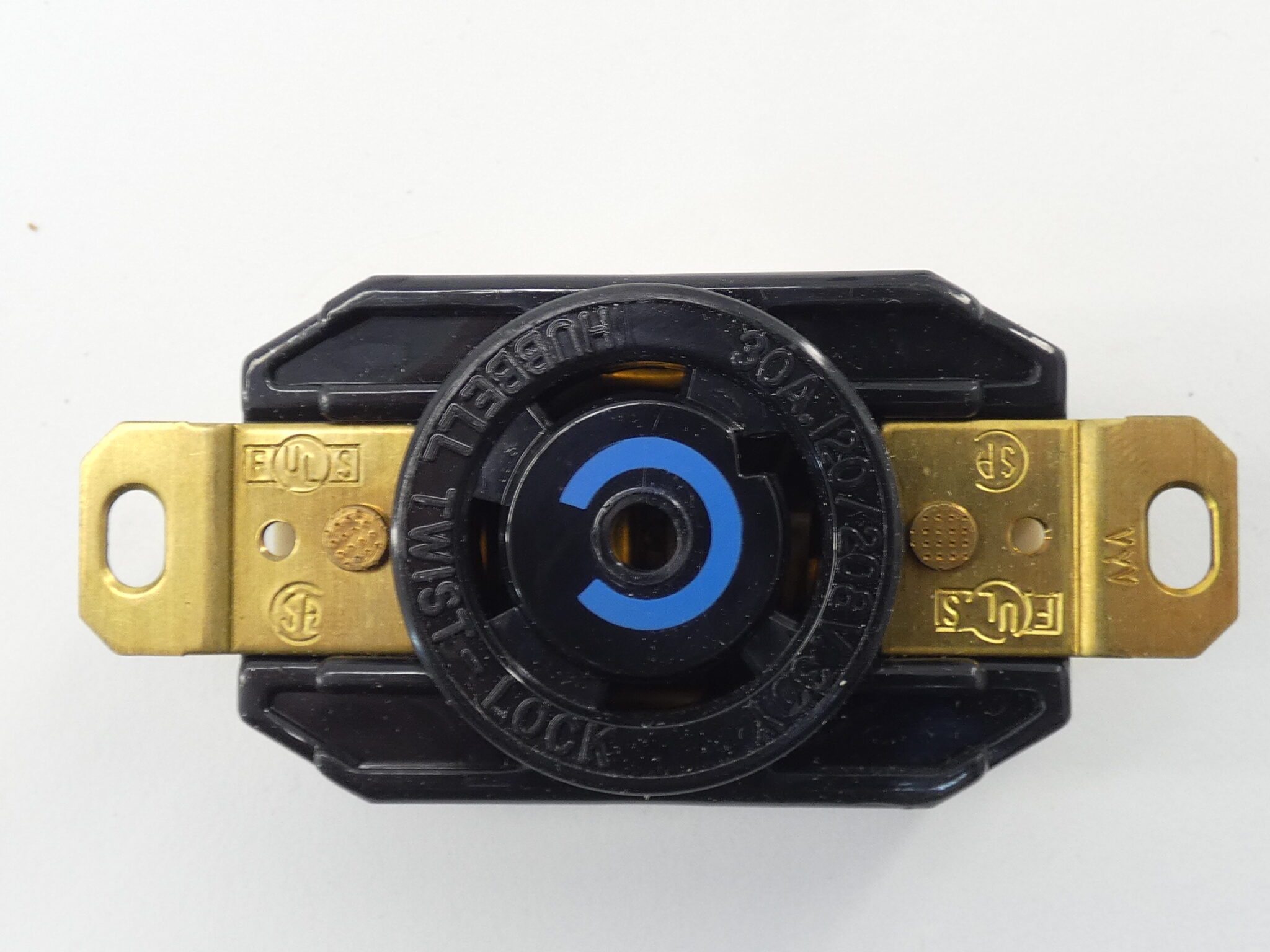 Hubbell HBL2810 Receptacle, 30A, 3PH, 120/208VAC, 4P, 5W – GPM Surplus