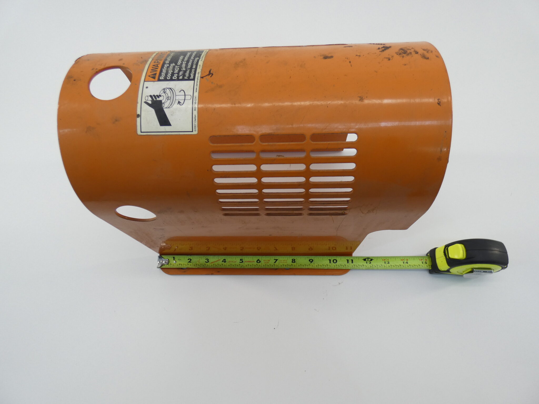 Orange Machine Coupling Guard, 13″L x 9″W x 10-3/4″H – GPM Surplus