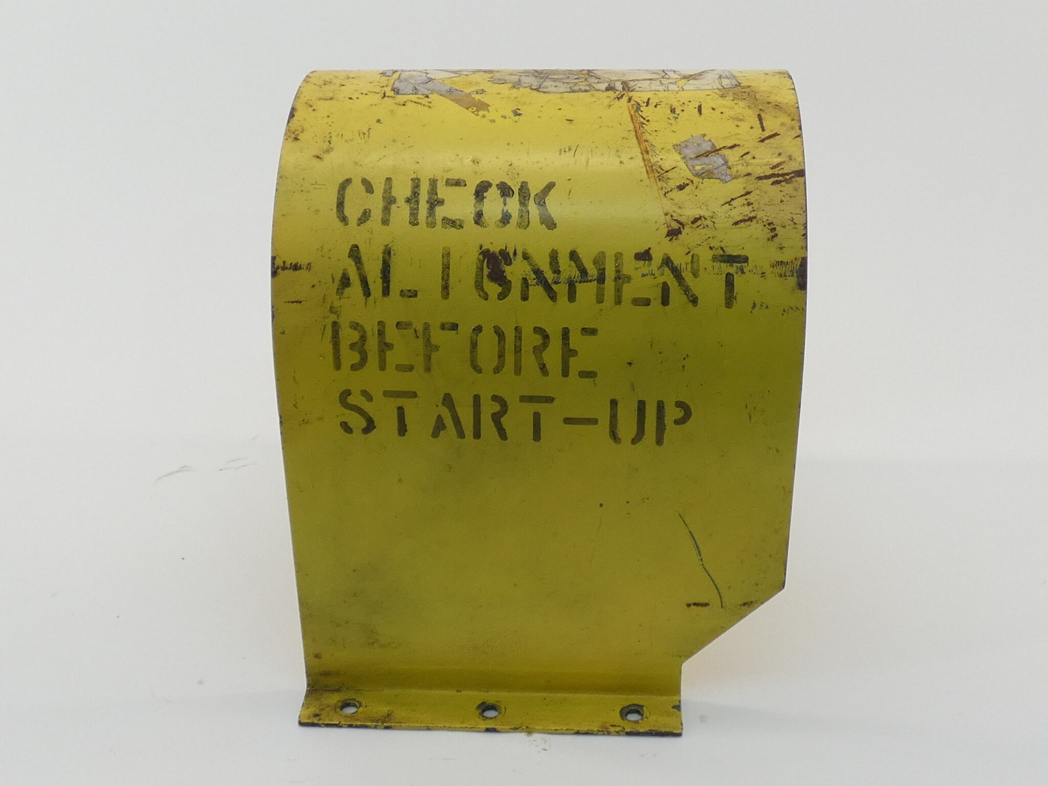 Yellow Machine Coupling Guard, 10″L x 11″W x 12″H – GPM Surplus