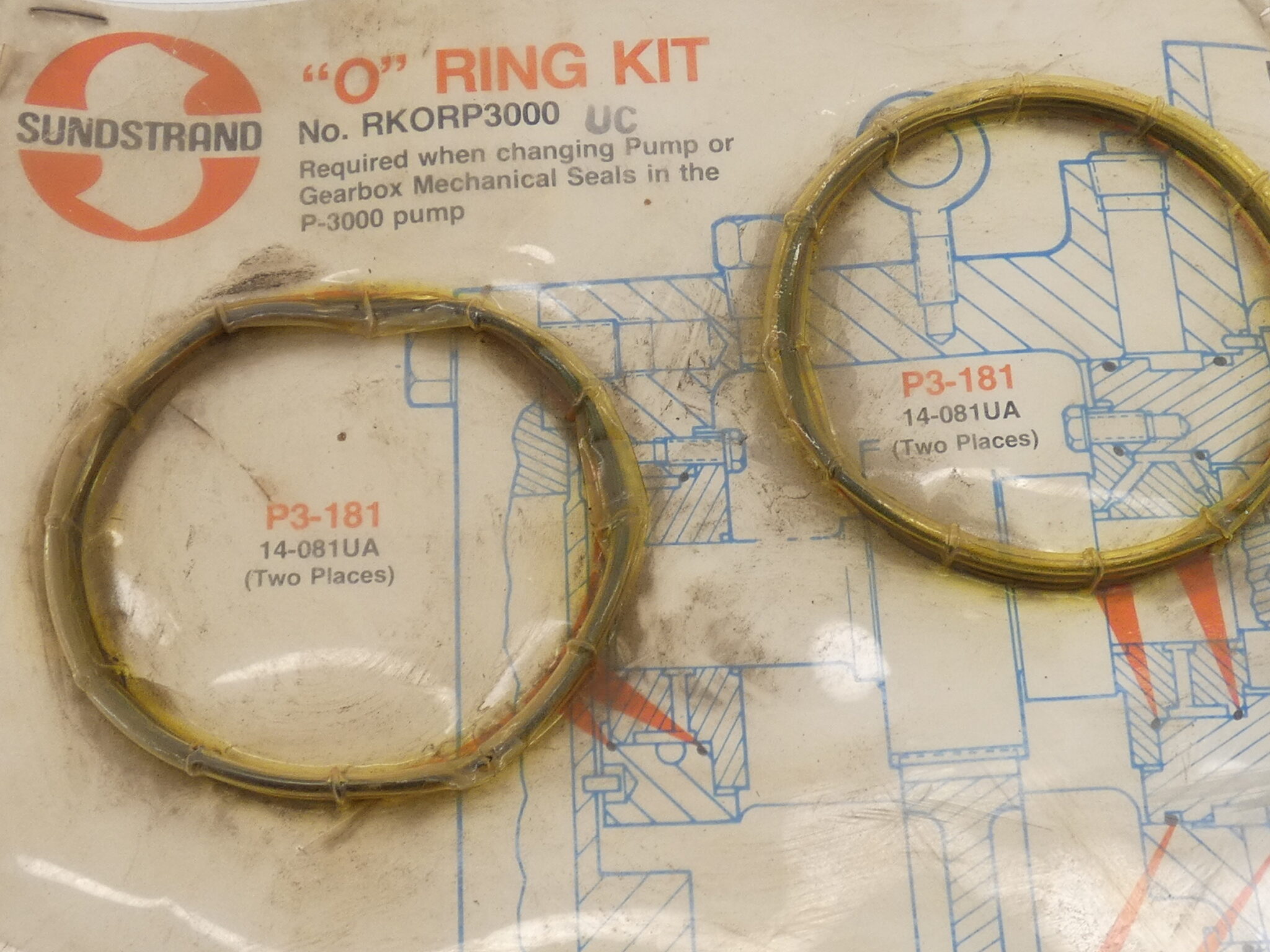 Sundstrand RKORP3000 O-Ring Kit – GPM Surplus