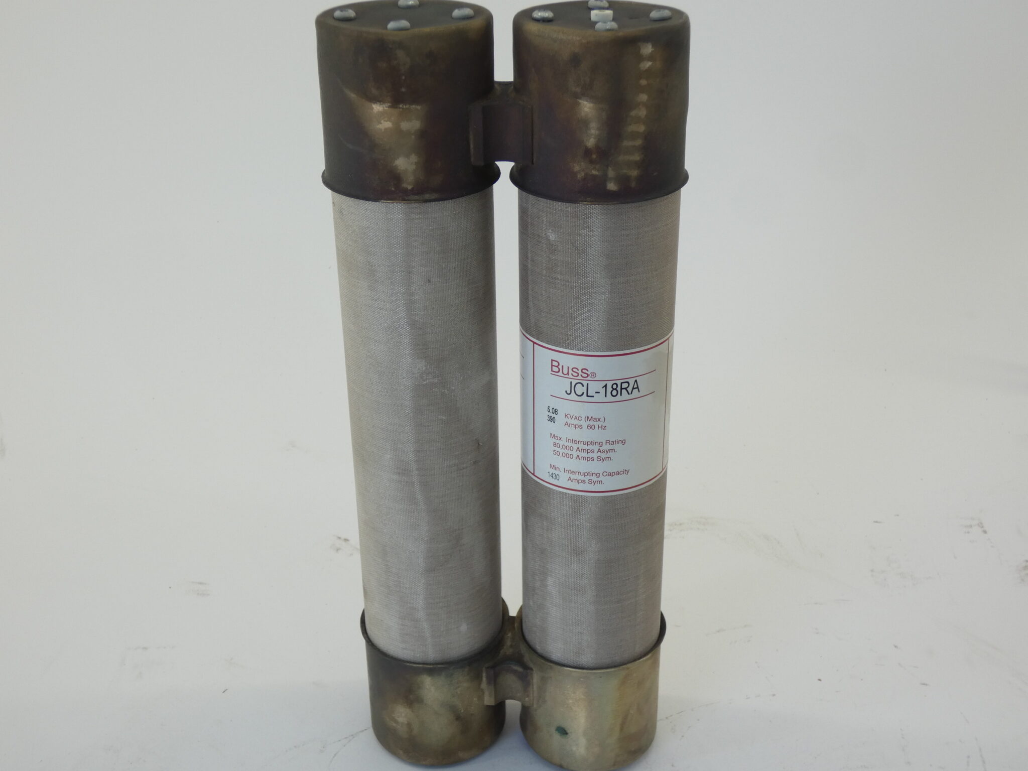 Buss JCL-18RA Medium Volt Motor Fuse, 390A – GPM Surplus