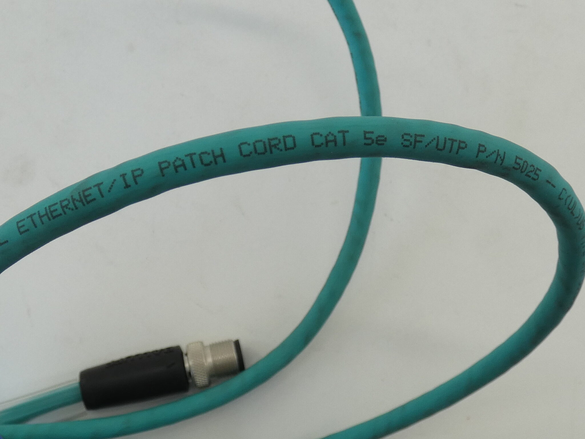 Balluff BCC0E90 1523MX Cat 5e Ethernet Patch Cable – GPM Surplus
