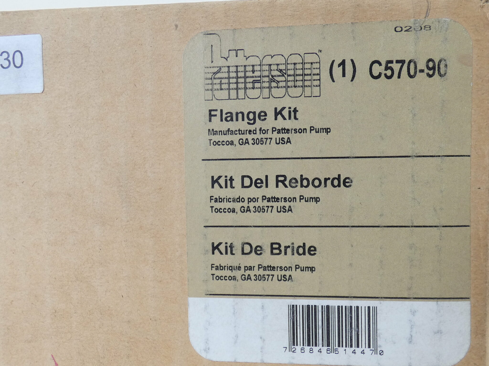 Patterson C570-90 Flange Kit – GPM Surplus