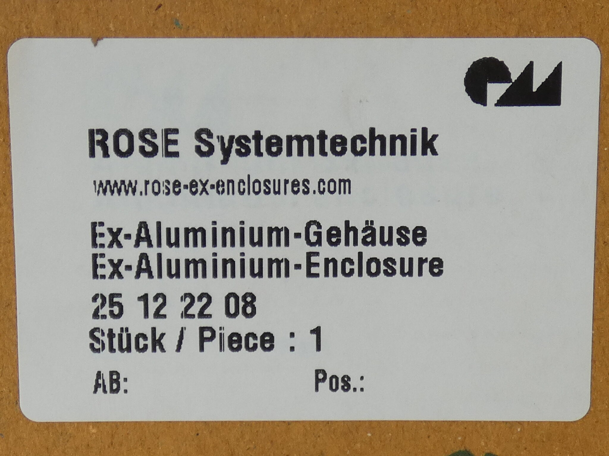 Rose Systemtechnik 25 12 22 08 Ex-Aluminum Enclosure, 8.03″ x 3.23 ...