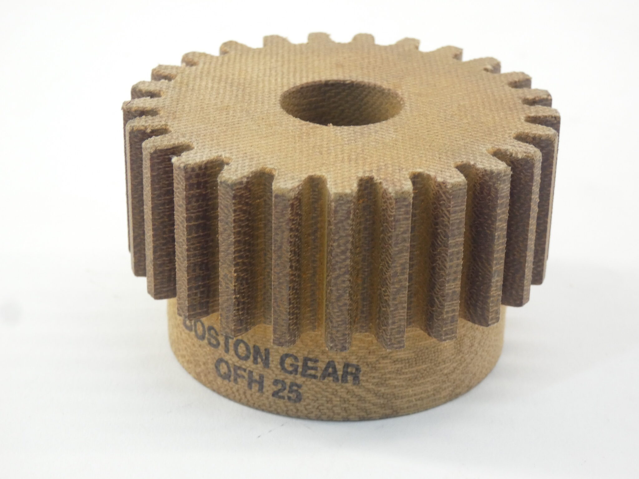 Boston Gear QFH25 Non-Metallic Spur Gear, 3/4″ Bore, 25 Teeth – GPM Surplus