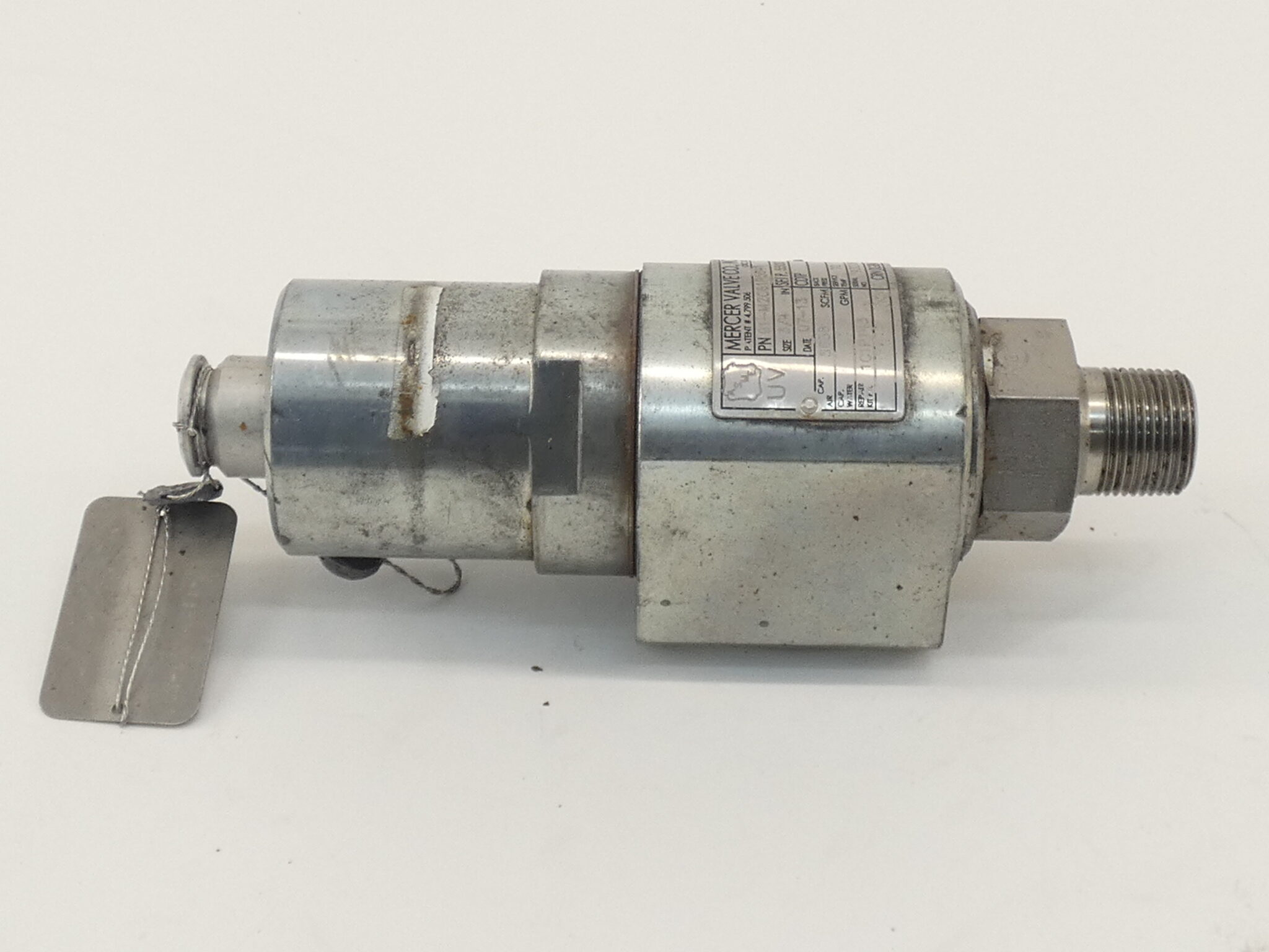 *Rebuilt* Mercer 91-M2C61P5641 Pressure Safety Relief Valve, 3/4″, 5500 ...