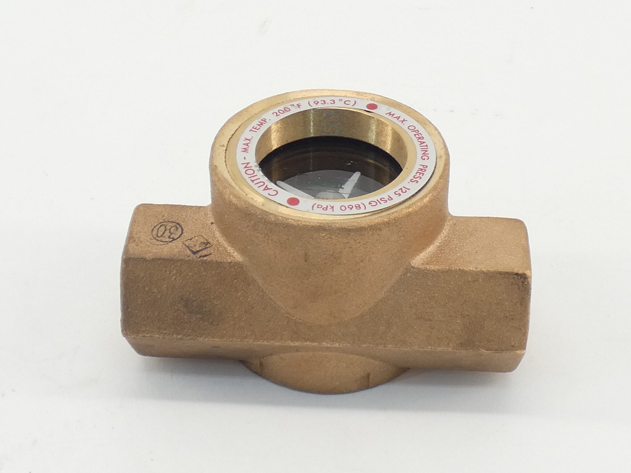 Dwyer W.E. Anderson SFI-100-1/2″ Midwest Sight Flow Indicator – GPM Surplus