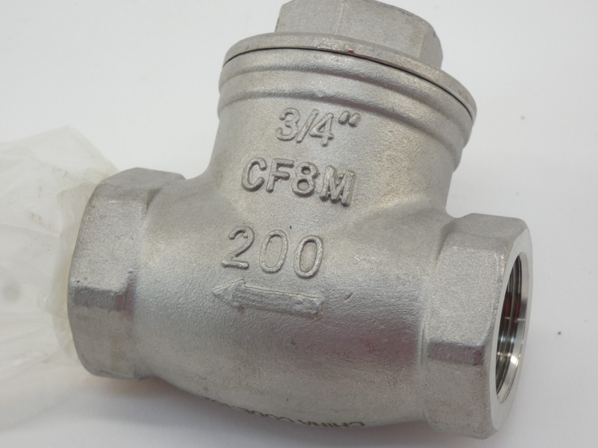 Sharpe 20276 3/4″ Threaded Swing Check Valve 200 PSI – GPM Surplus