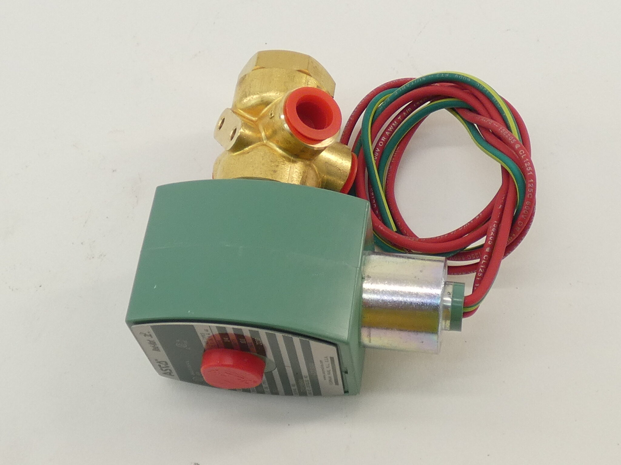 Redhat Asco 8320G184 Solenoid Valve 1/4″ Pipe Size 10.1W – GPM Surplus
