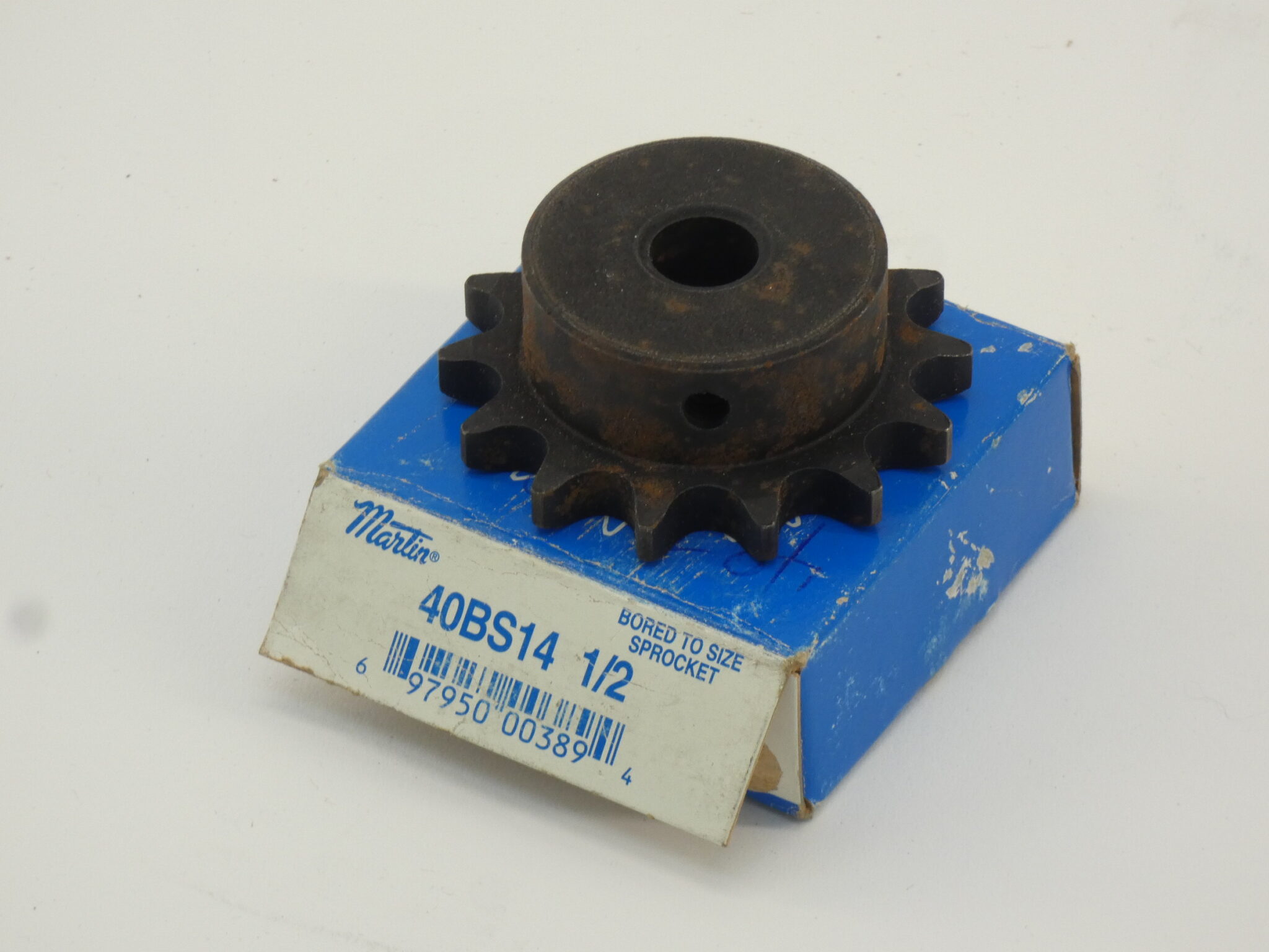 Martin 40BS14 1/2 Roller Sprocket 1/2″ Bore 14 Teeth – GPM Surplus