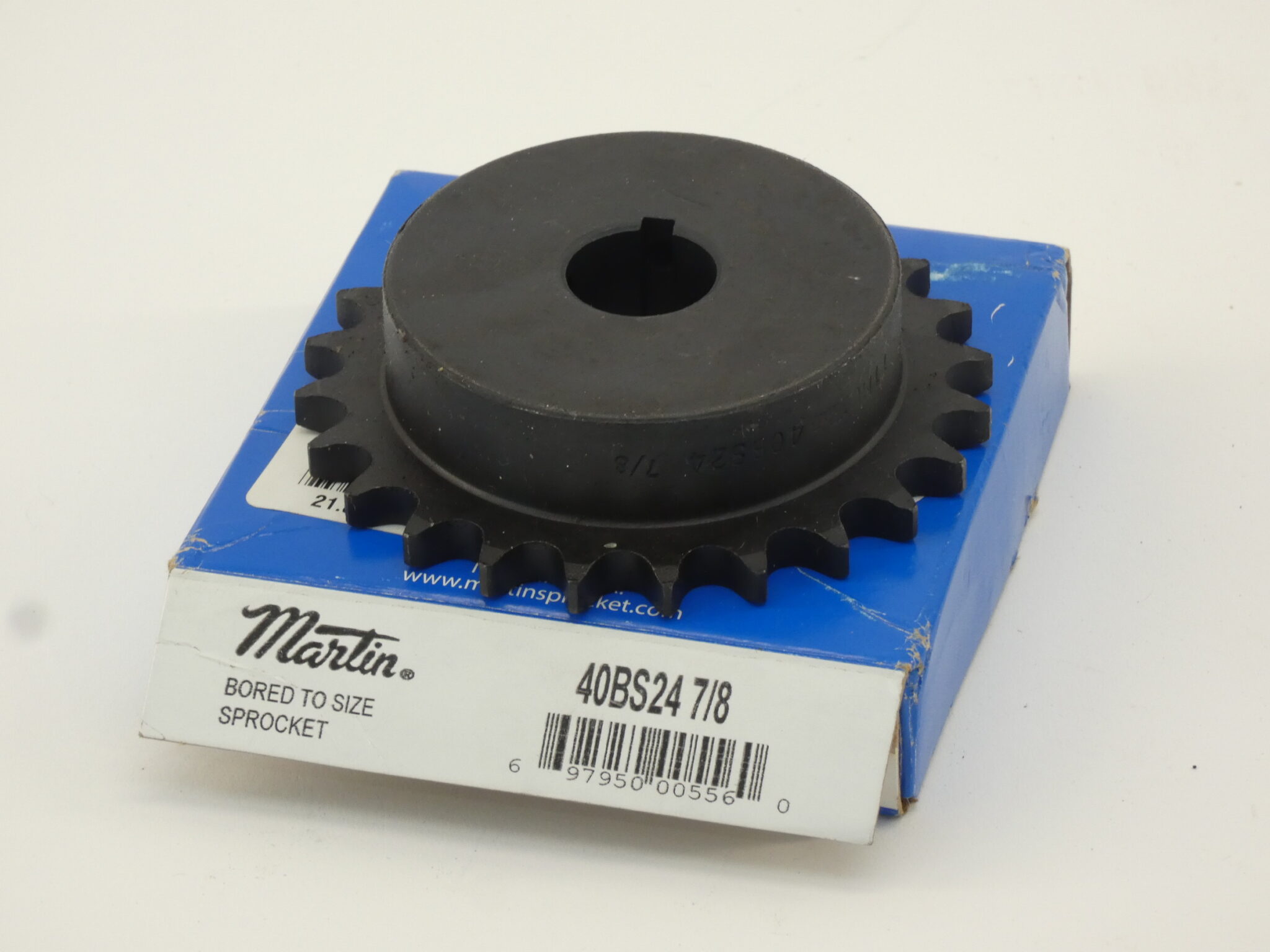 Martin 40BS24 7/8 Roller Chain Sprocket 7/8″ Bore 24 Teeth – GPM Surplus
