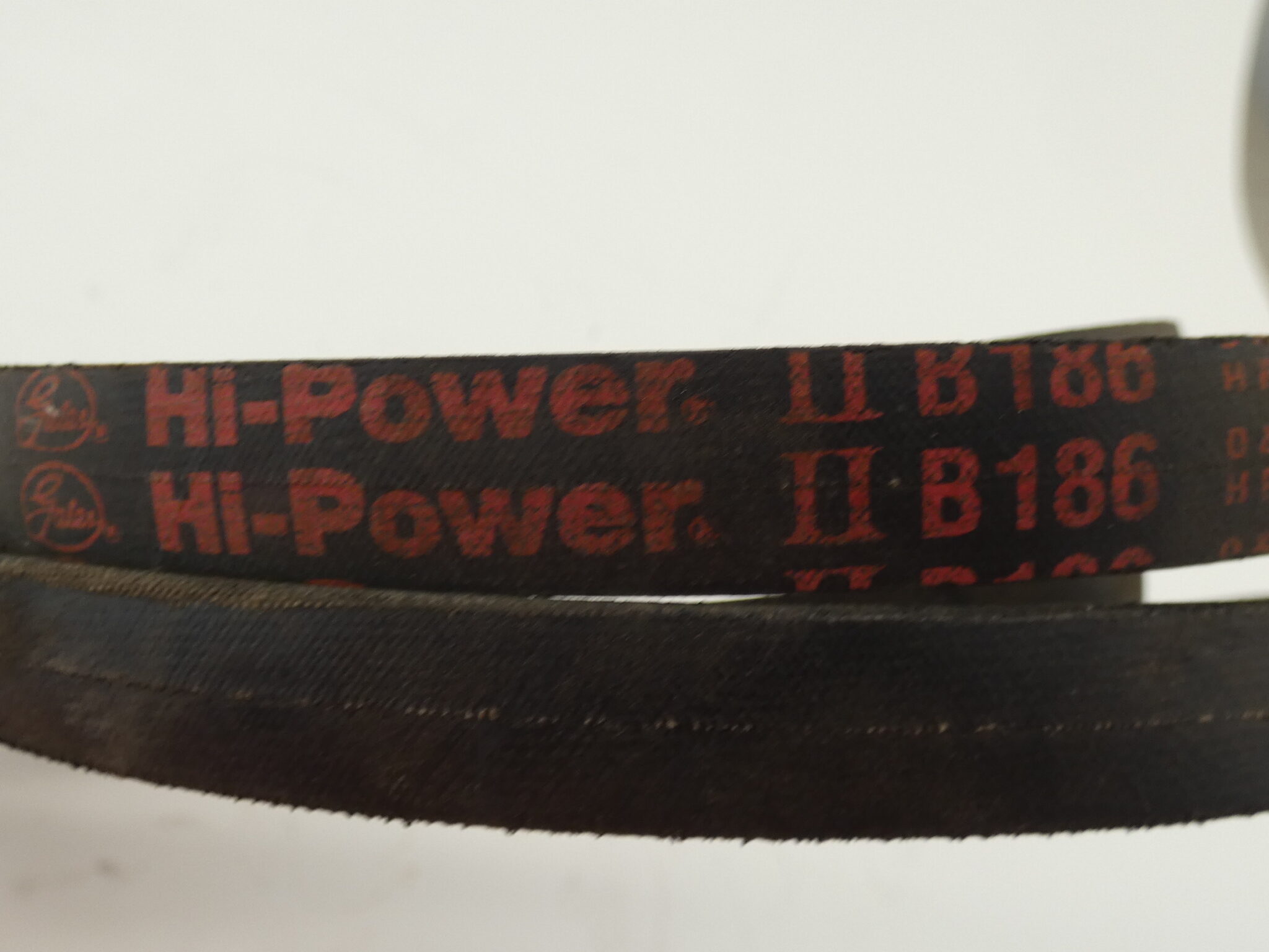Gates B186 Hi-Power II V-Belt – GPM Surplus