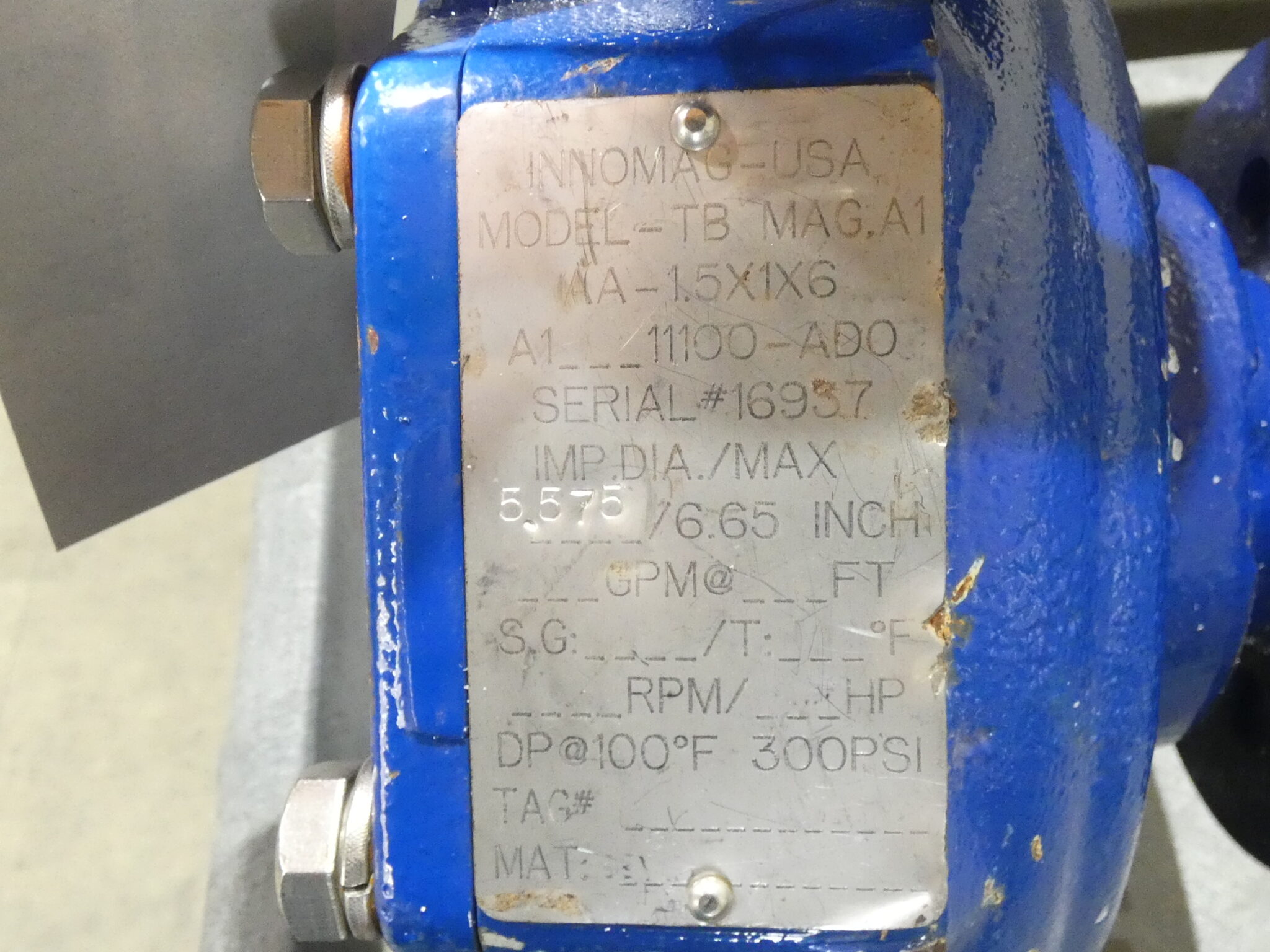 Innomag CSG-1010-SI Casing, 1.5x1x6 – GPM Surplus
