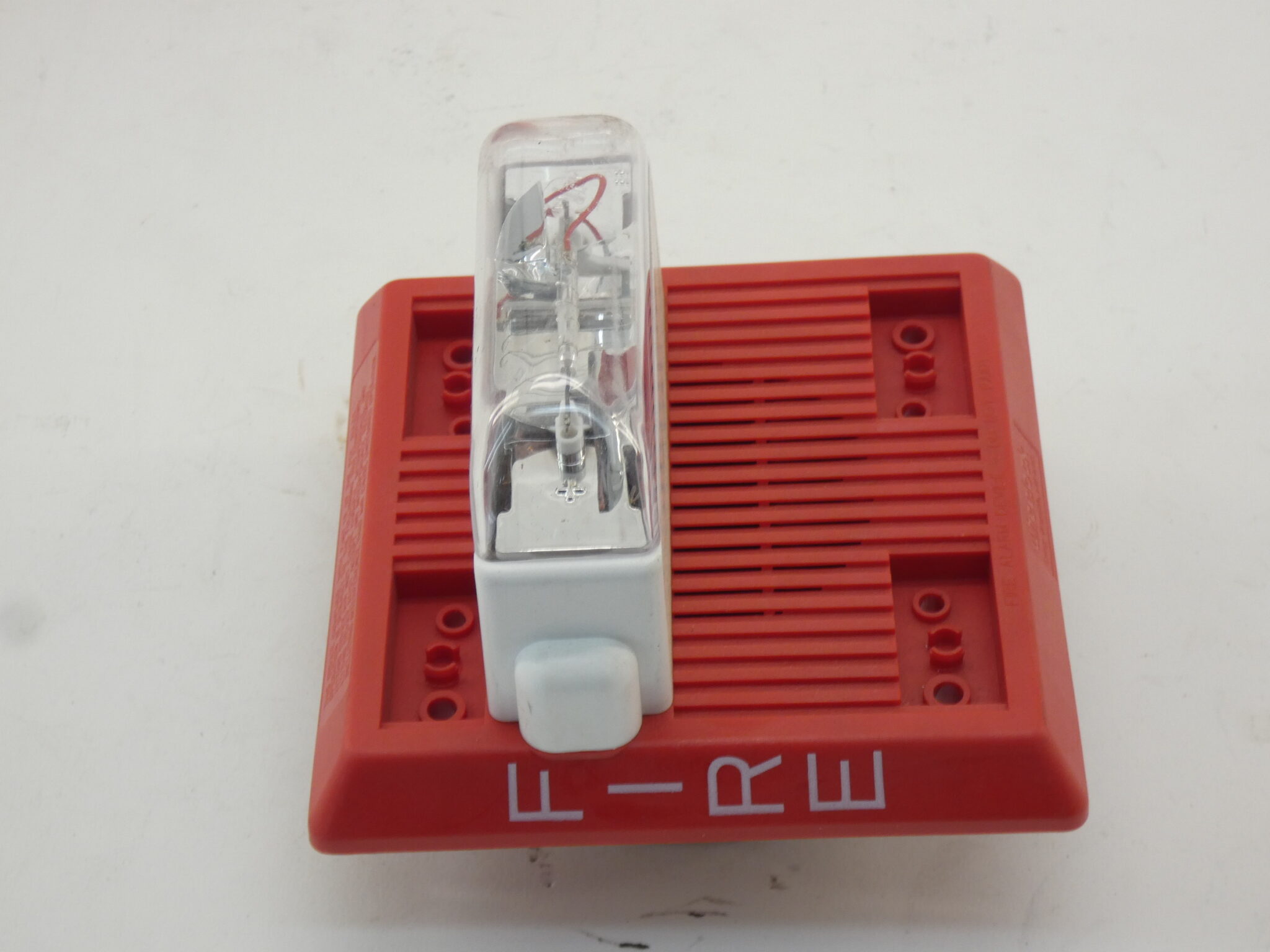 Wheelock Cooper MT-241575W-FR Multitone Horn Strobe Red Fire Alarm Wall ...