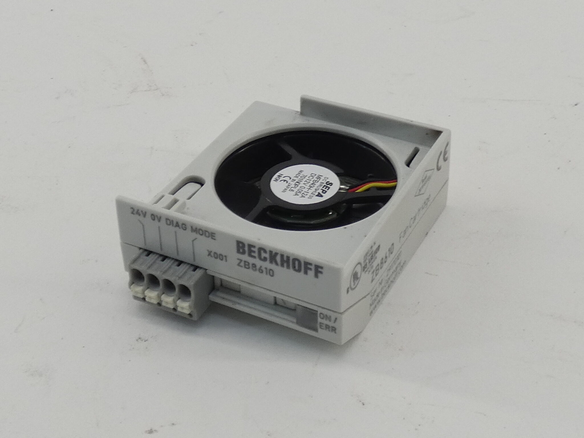 Beckhoff ZB8610 Fan Cartridge for EtherCAT and Bus Terminal – GPM Surplus