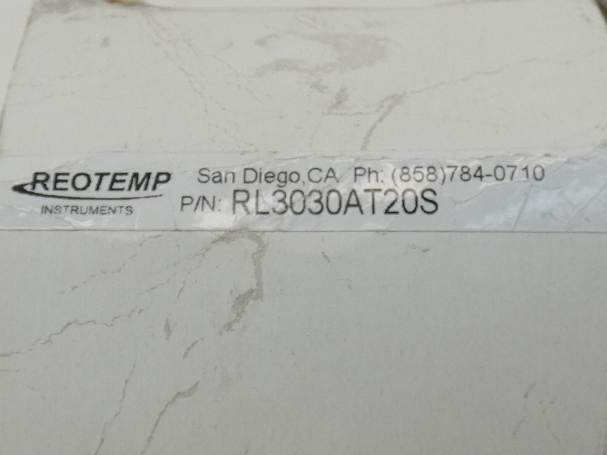 Reotemp RL3030AT20S Thermocouple – GPM Surplus
