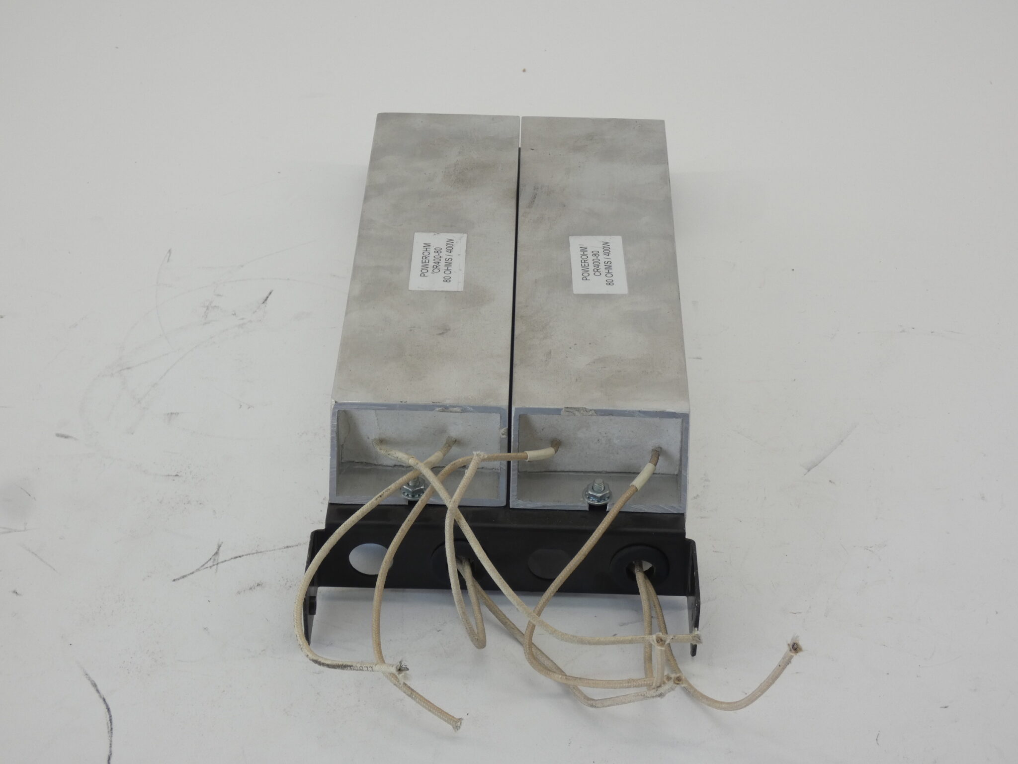 *Lot of 4* Powerohm CR400-80 Braking Resistor 80 Ohm 400W – GPM Surplus