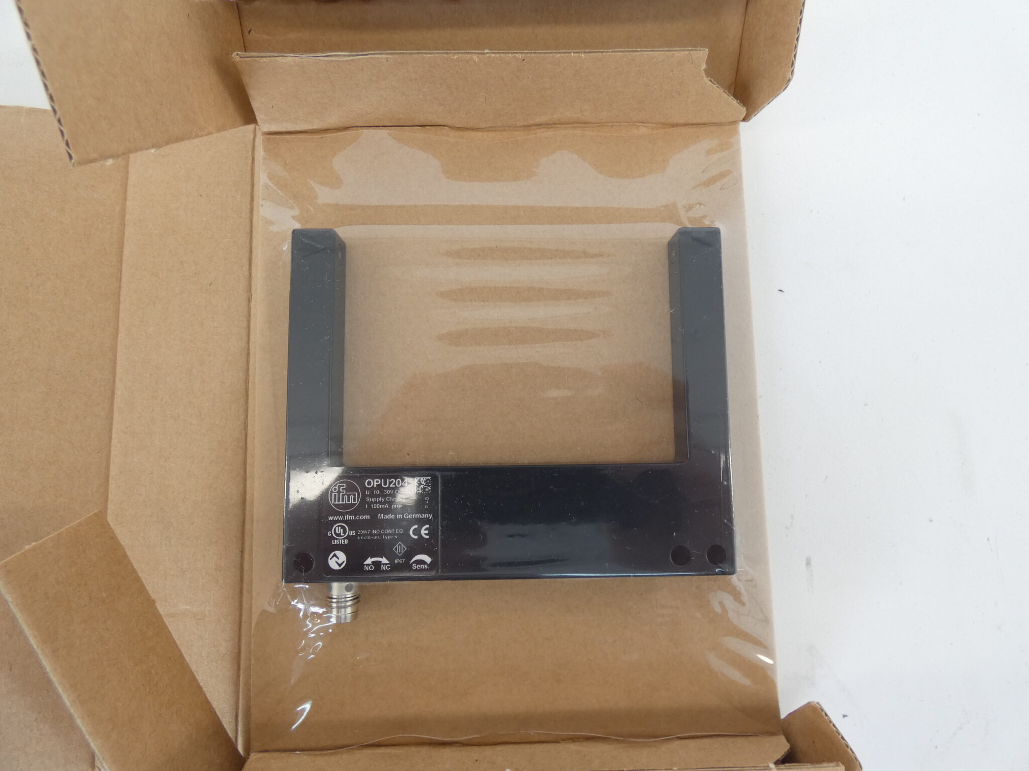 IFM OPU204 Photoelectric Fork Sensor 10-30VDC OPU-FCKG/IO-LINK/AS – GPM ...