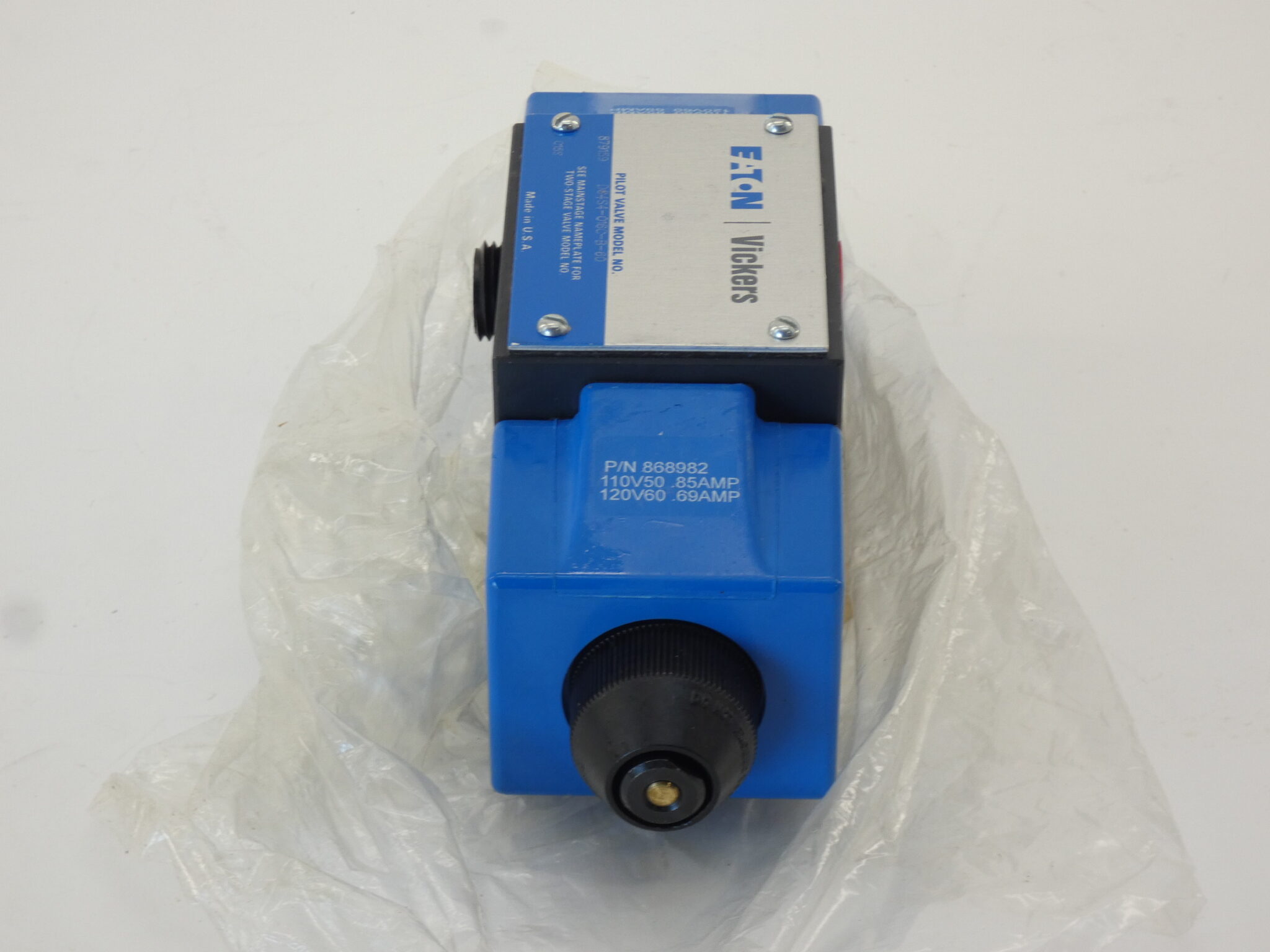 Eaton Vickers DG4S4-016C-B-60 Directional Valve 868982 110/120V – GPM ...