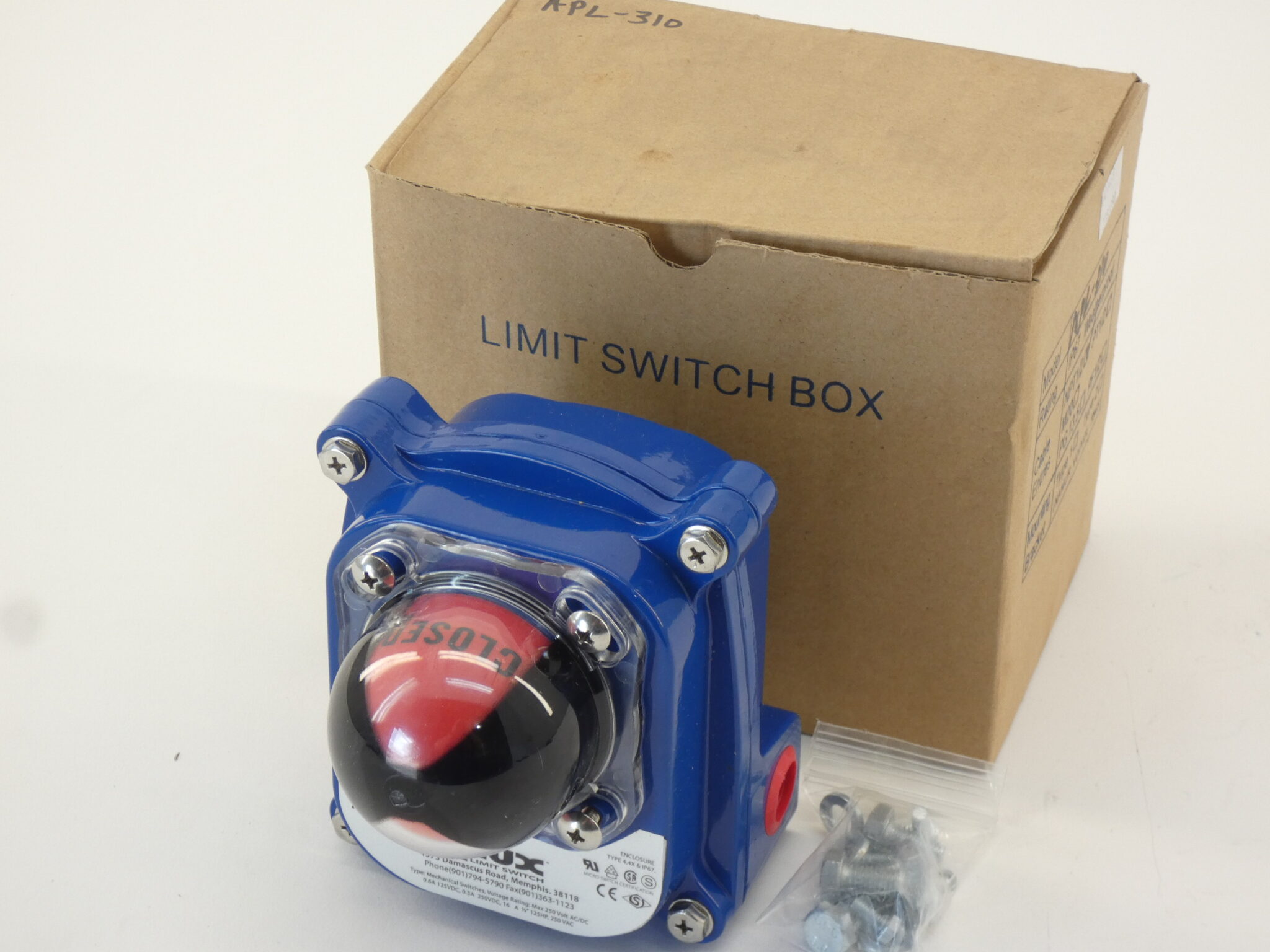 Lux APL-310N Limit Switch 250VAC Max NPT 1/2″ – GPM Surplus